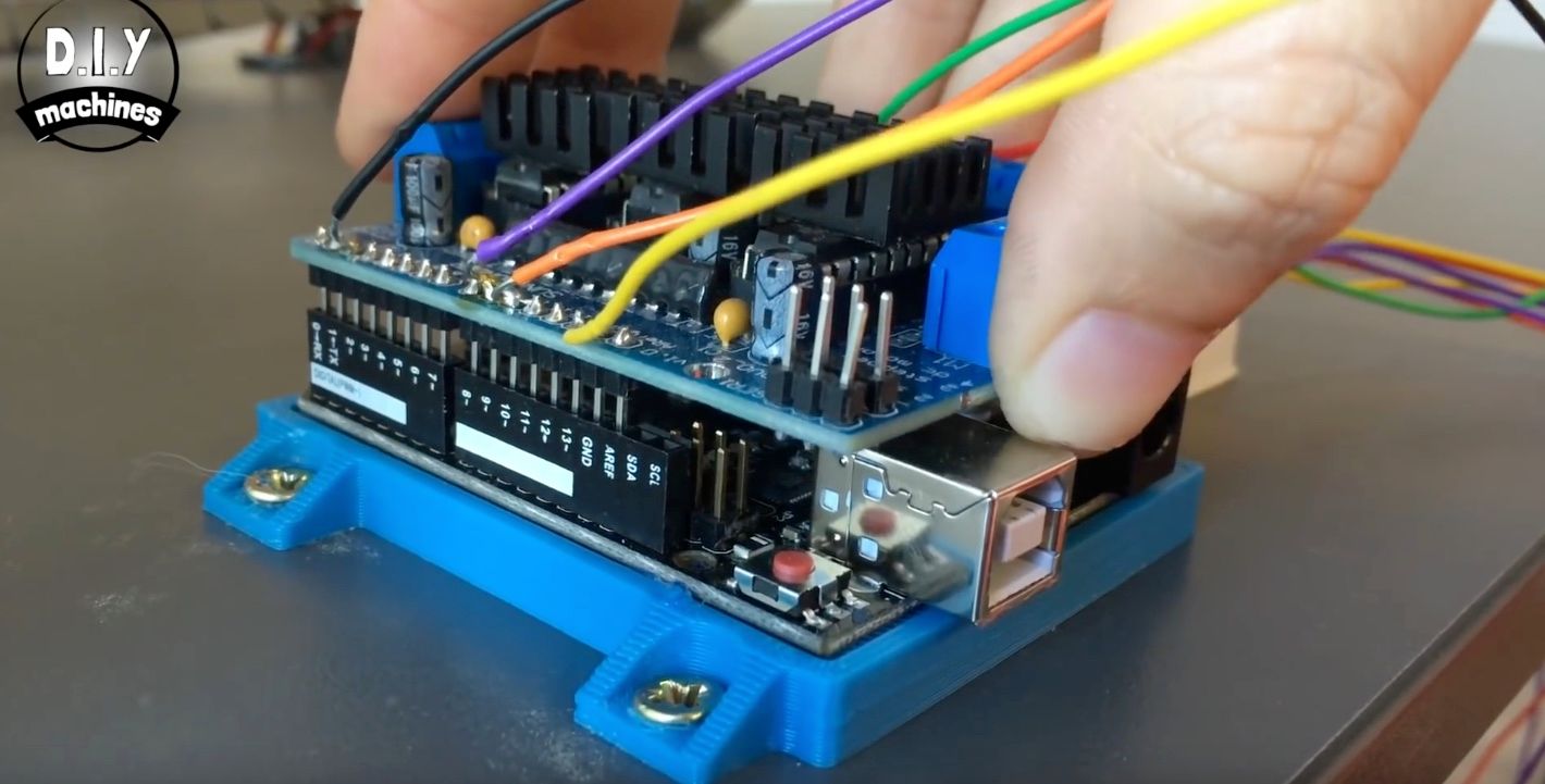 Arduino Robotic Bartender - 3D Printable & Bluetooth : 32 Steps (with ...