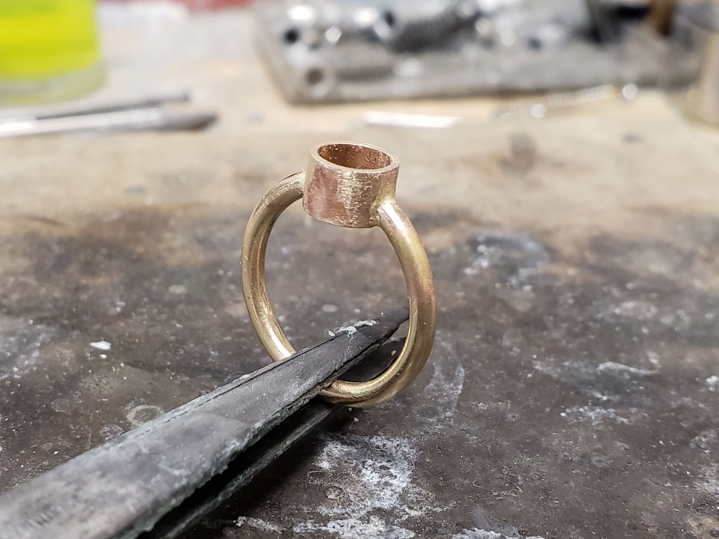 Making a Simple Bezel Set Ring : 4 Steps (with Pictures) - Instructables