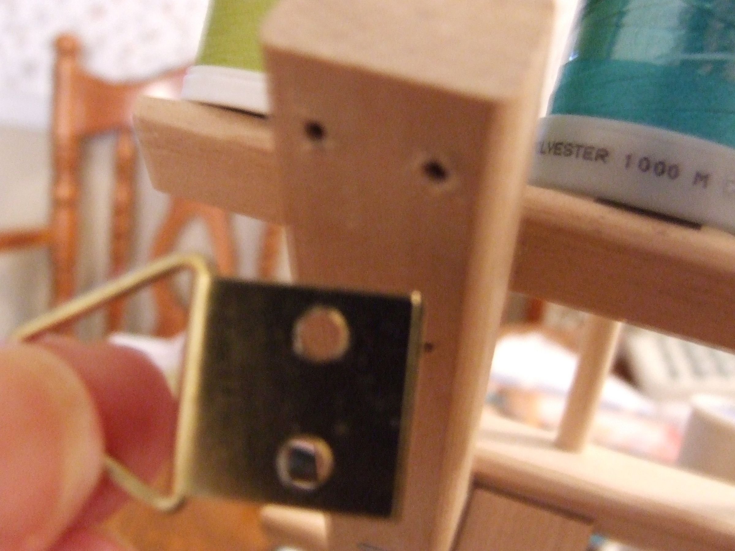 Convert Sewing Thread Stand (Holder) to Hanging Thread Holder : 6 Steps ...