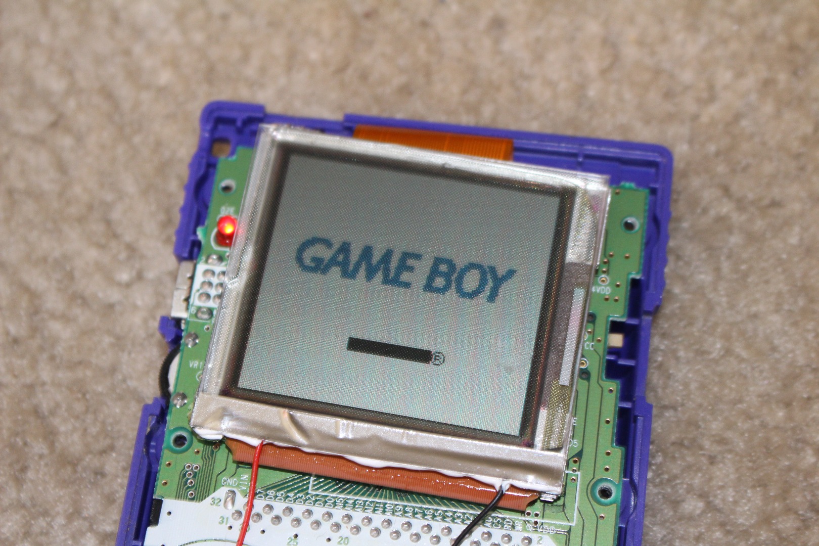 Game Boy Color Frontlight Install With LOCA - Instructables