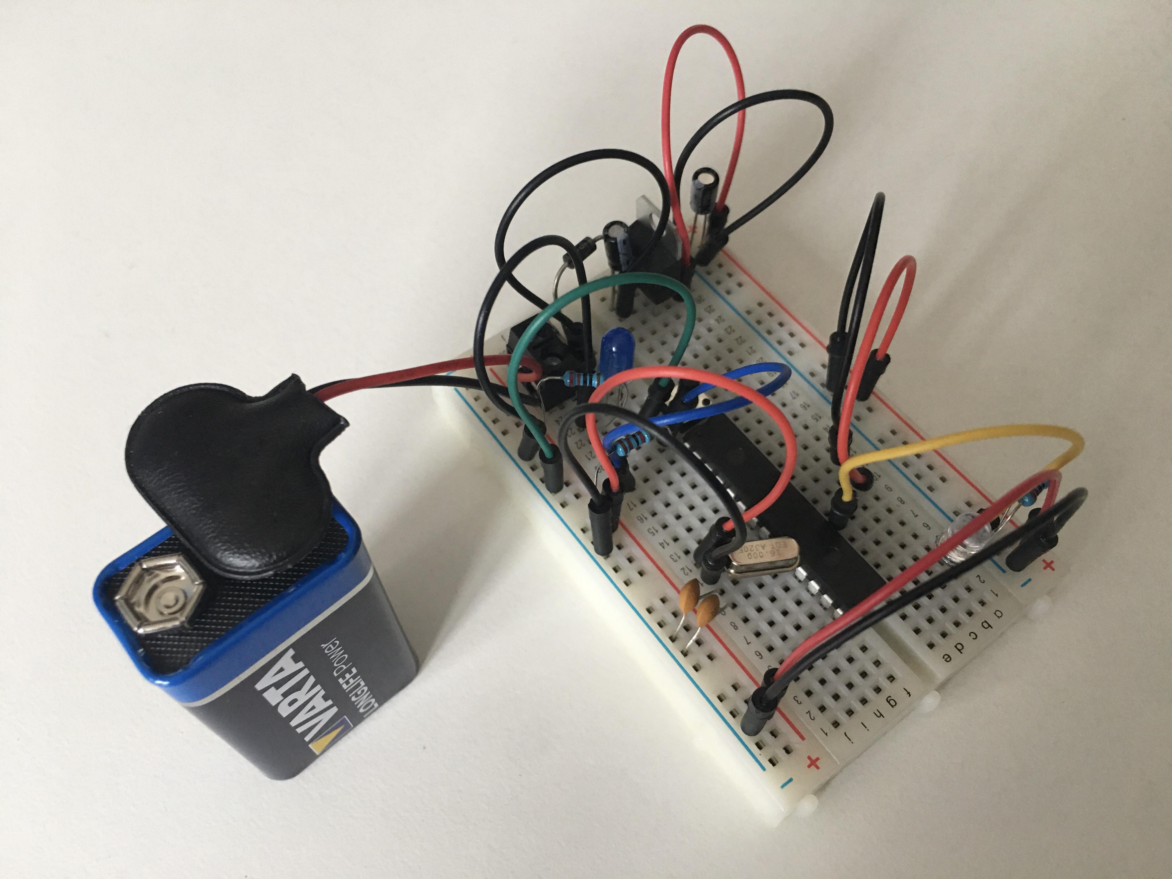 How to Build an Arduino Uno on a BreadBoard : 6 Steps (with Pictures ...