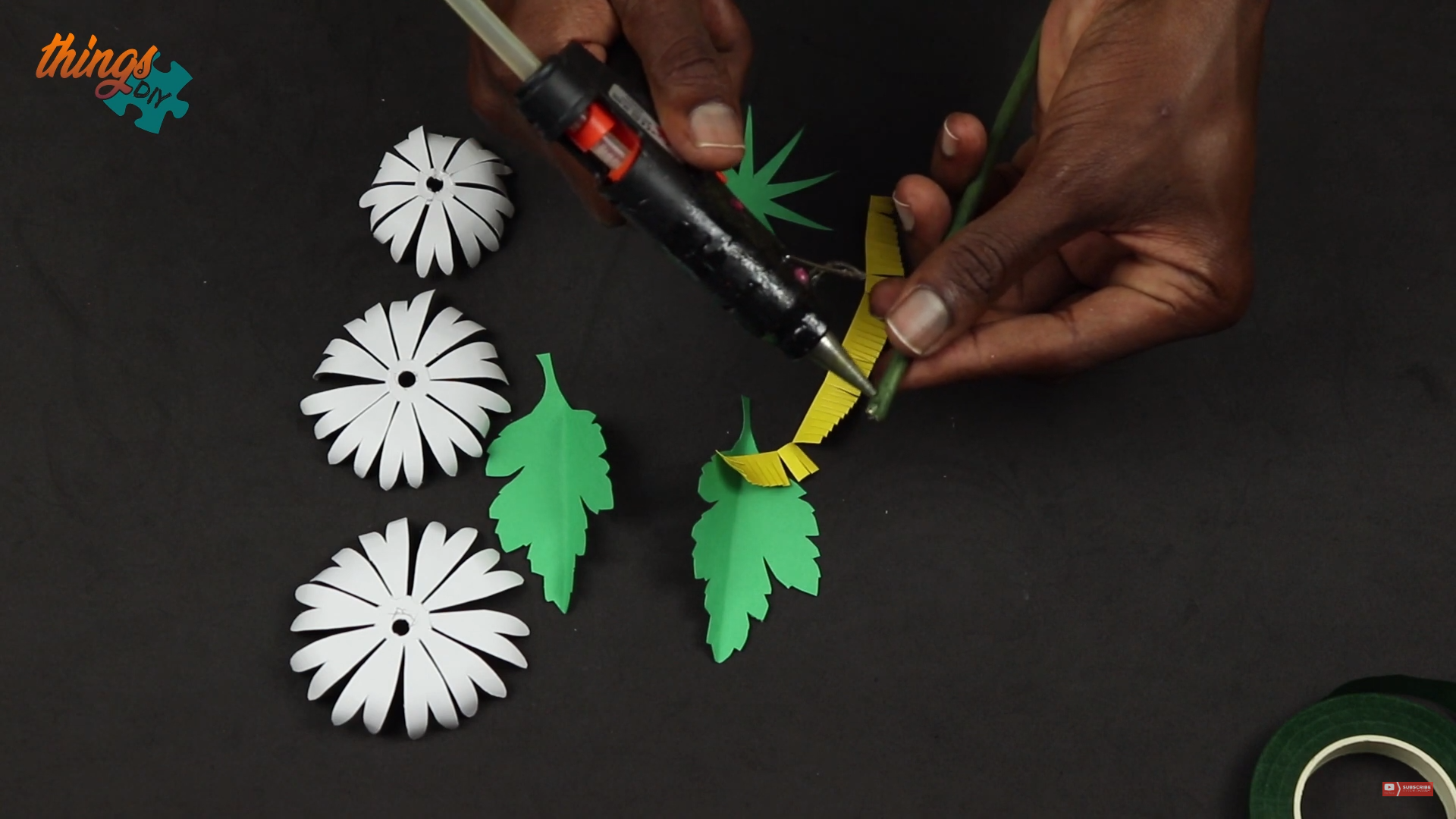 How to Make a Paper Daisy : 8 Steps - Instructables