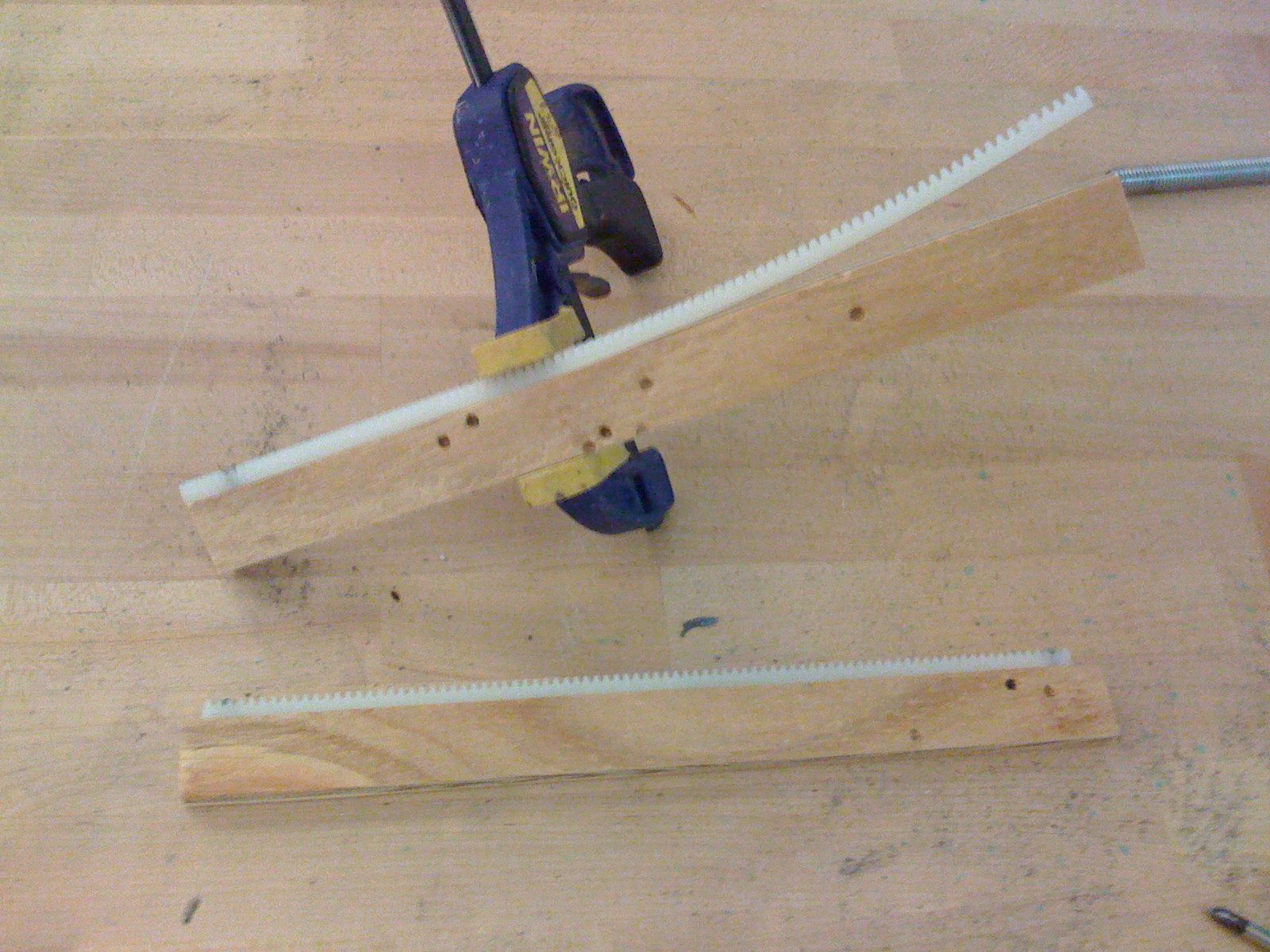 Awesome Moving Gears Controlled by Awesome Buttons (to Be Continued ...