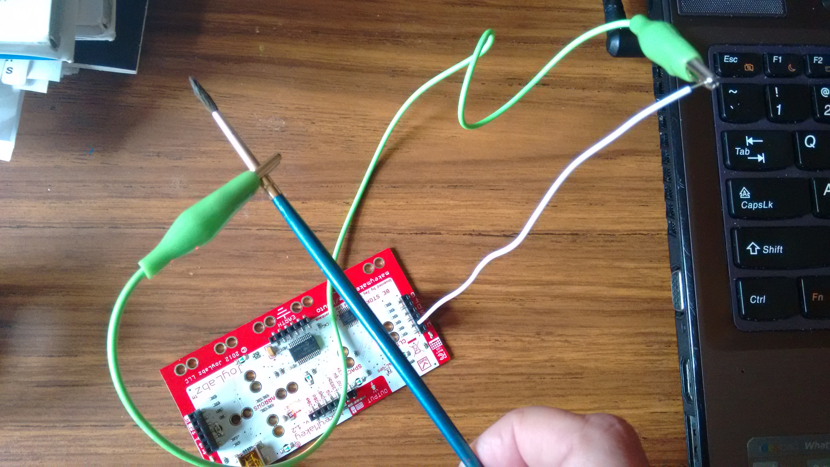 MaKey MaKey Audio Paintbrushes : 4 Steps - Instructables