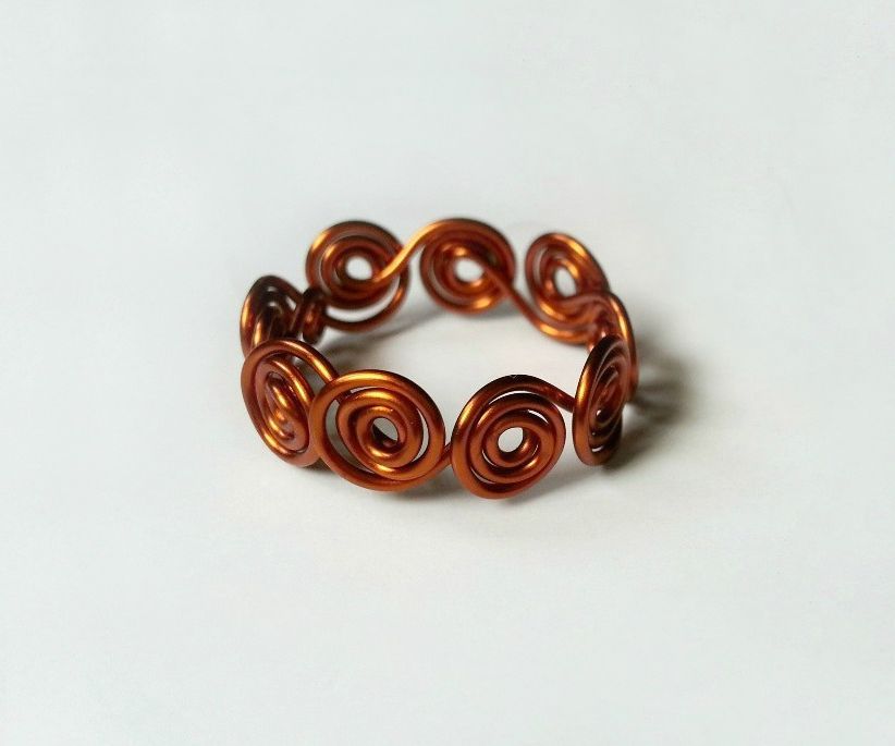 DIY Swirl Wrapped Wire Ring : 5 Steps (with Pictures) - Instructables