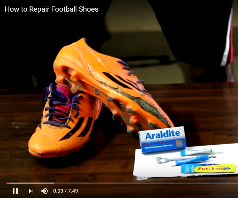 How to Repair Football Shoes : 10 Steps - Instructables
