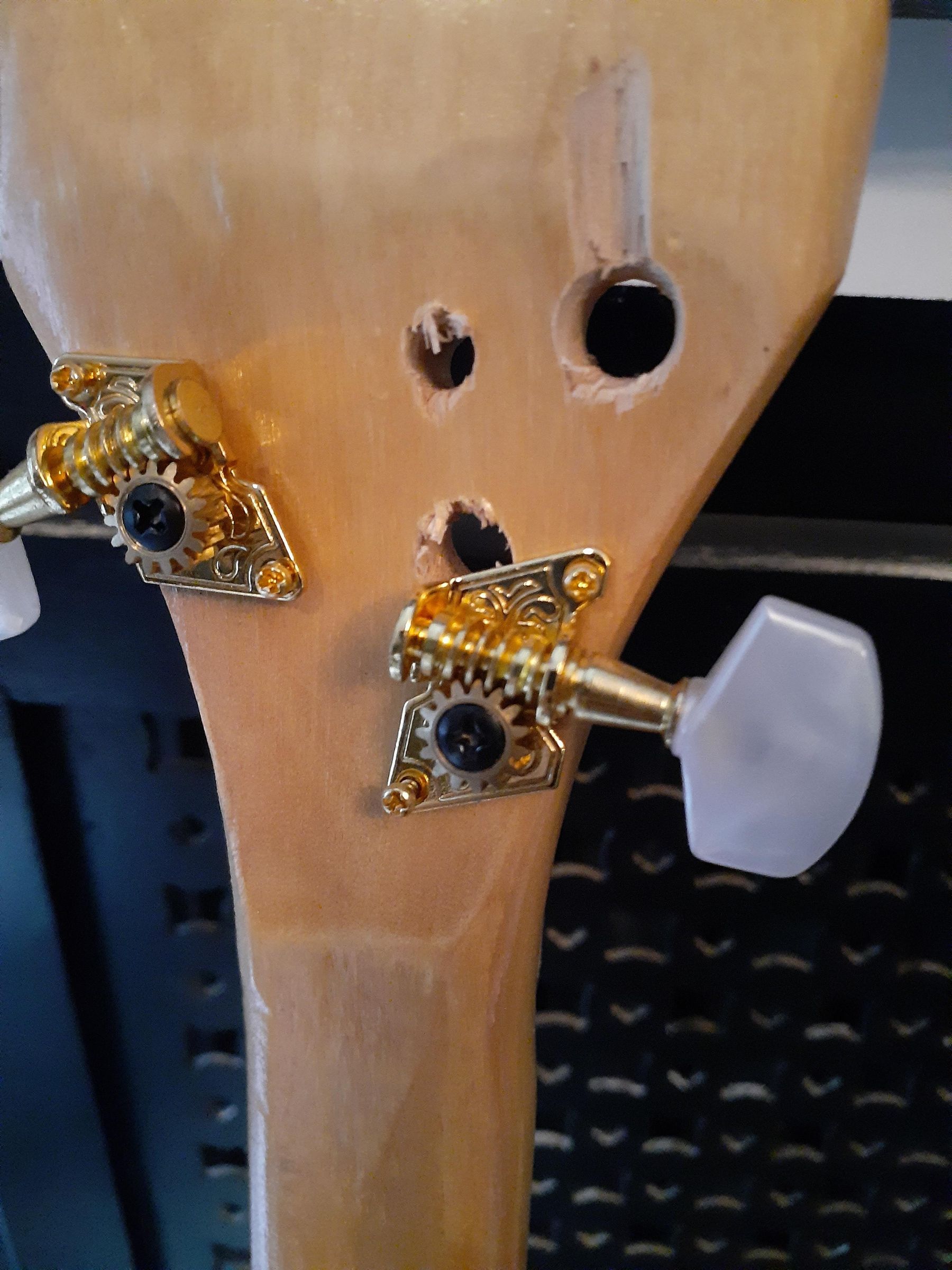 Simple Bass Guitar From Old Wires, Broken Electronics and Instruments ...