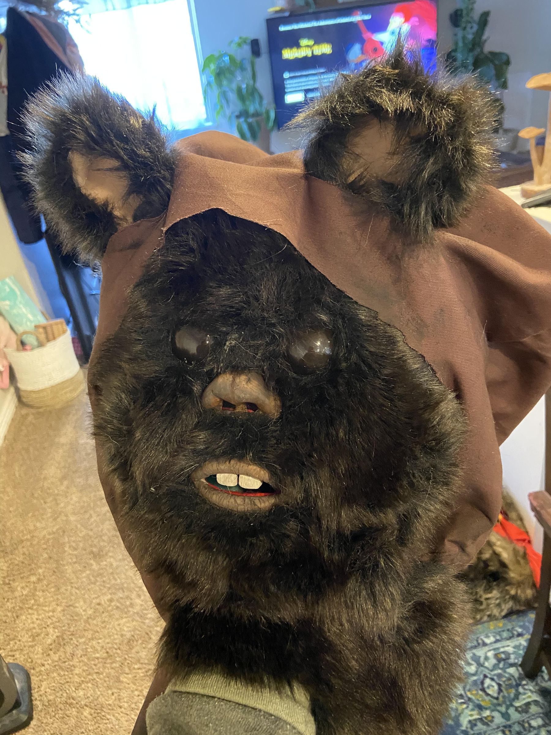 Ewok Mask & Creature Suit : 4 Steps - Instructables