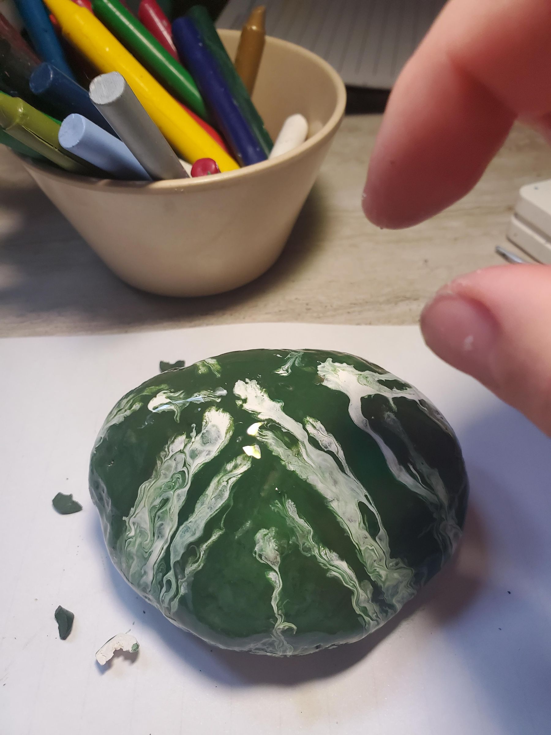 Marbled Crayon Stones : 9 Steps (with Pictures) - Instructables