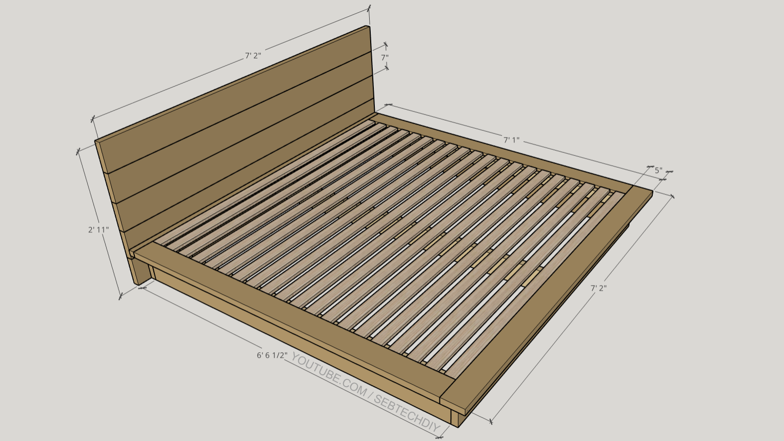 DIY Bed Frame : 10 Steps (with Pictures) - Instructables