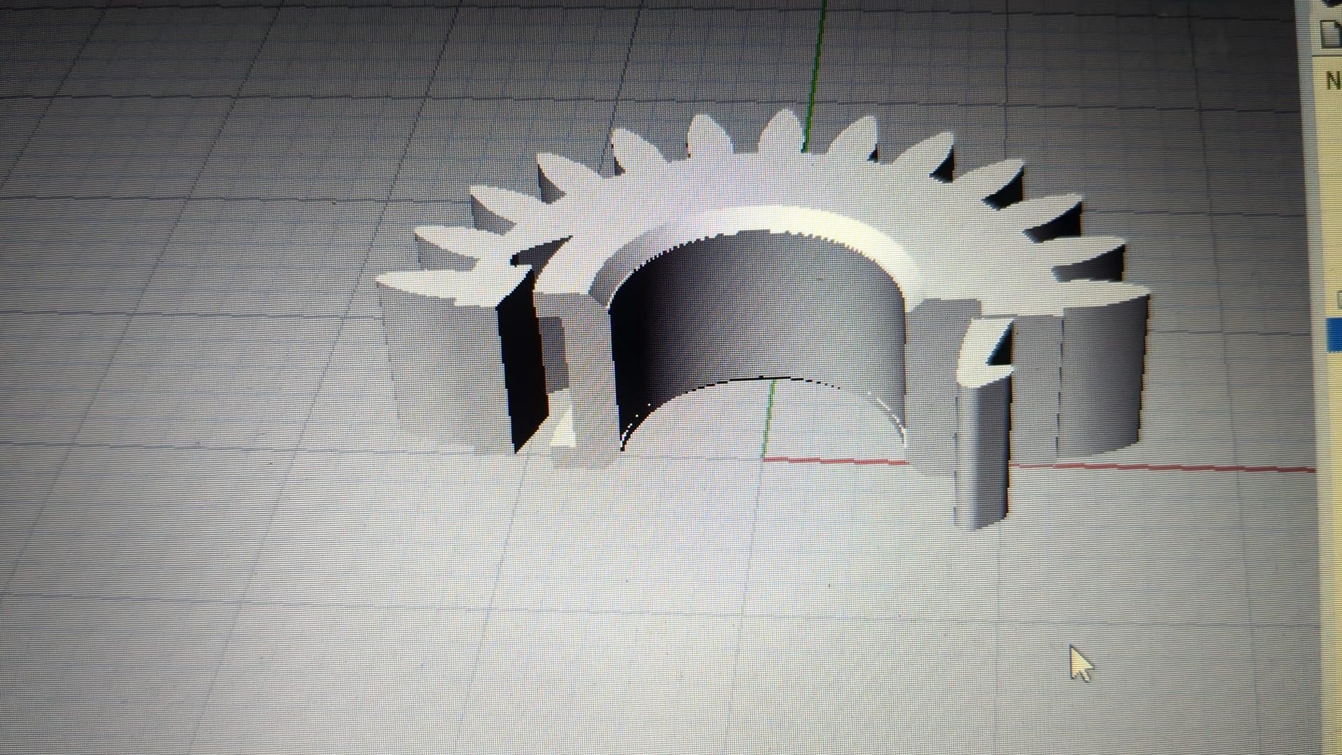 Split Gear for Broken Printer Paperfeed. : 5 Steps (with Pictures ...