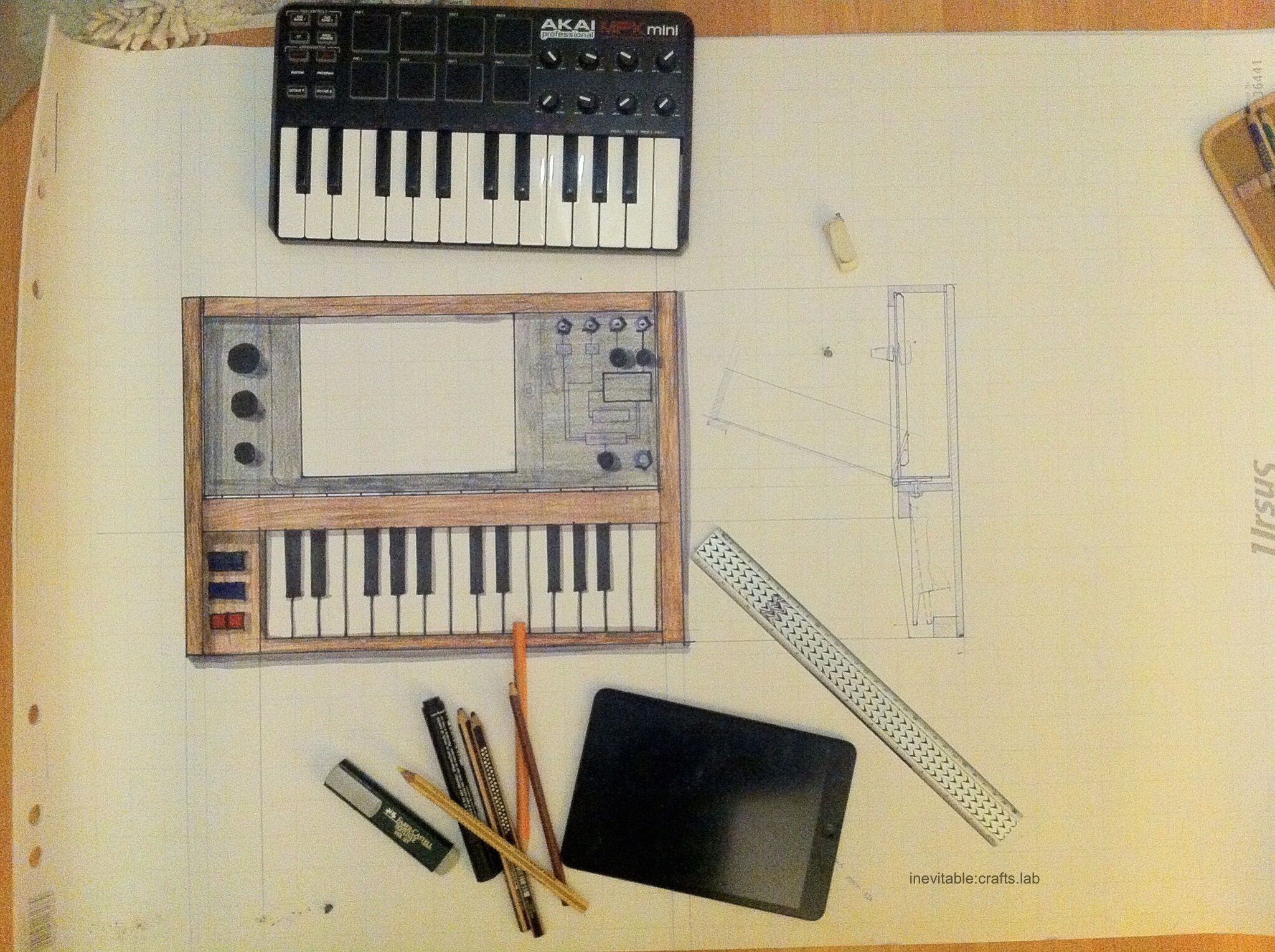 IPAD MINI MINIMOOG STYLED CONTROLLER - Instructables