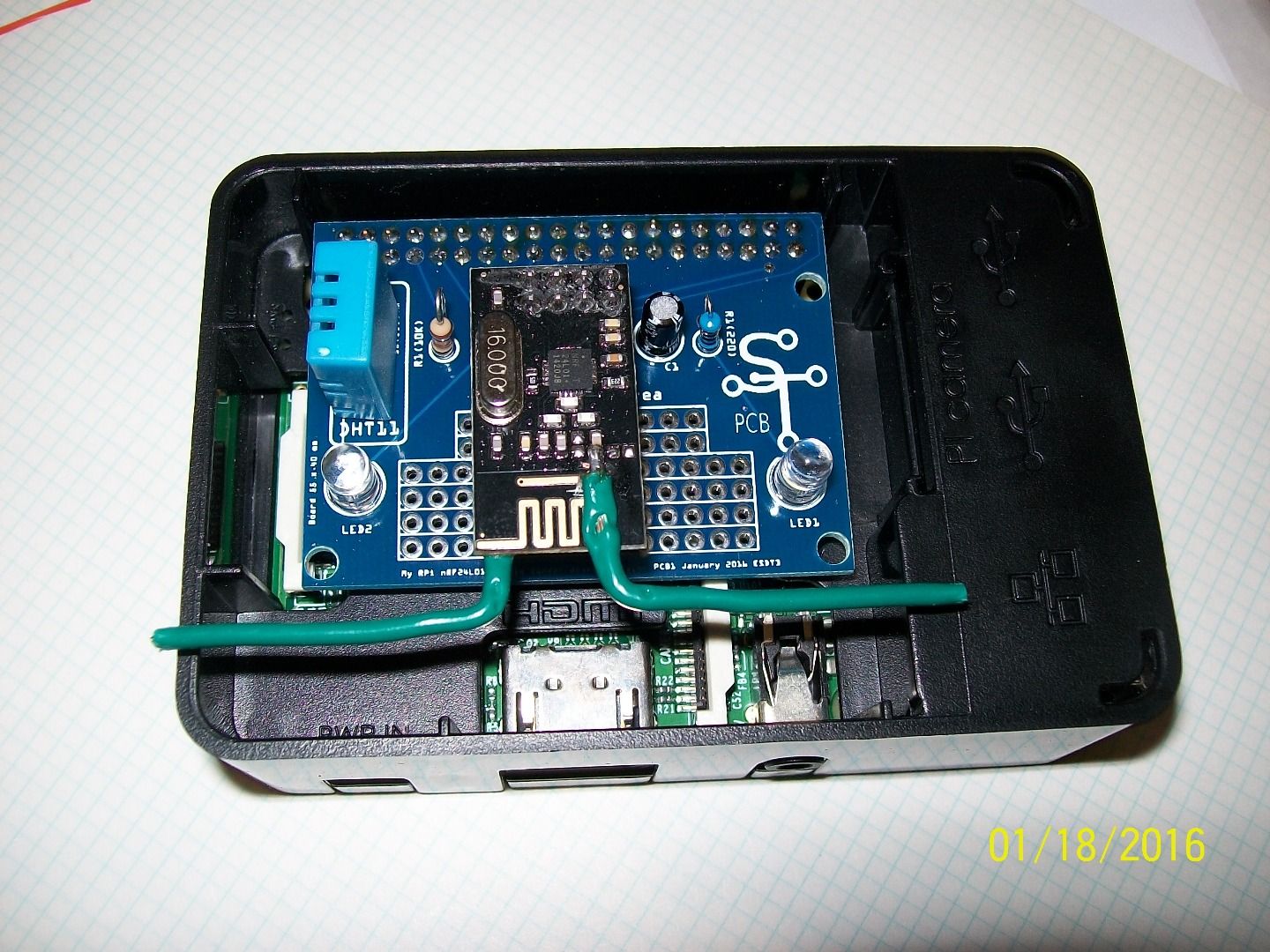 RASPBERRY PI NRF24L01+ Mini-Hat/Proto-Board : 14 Steps (with Pictures ...