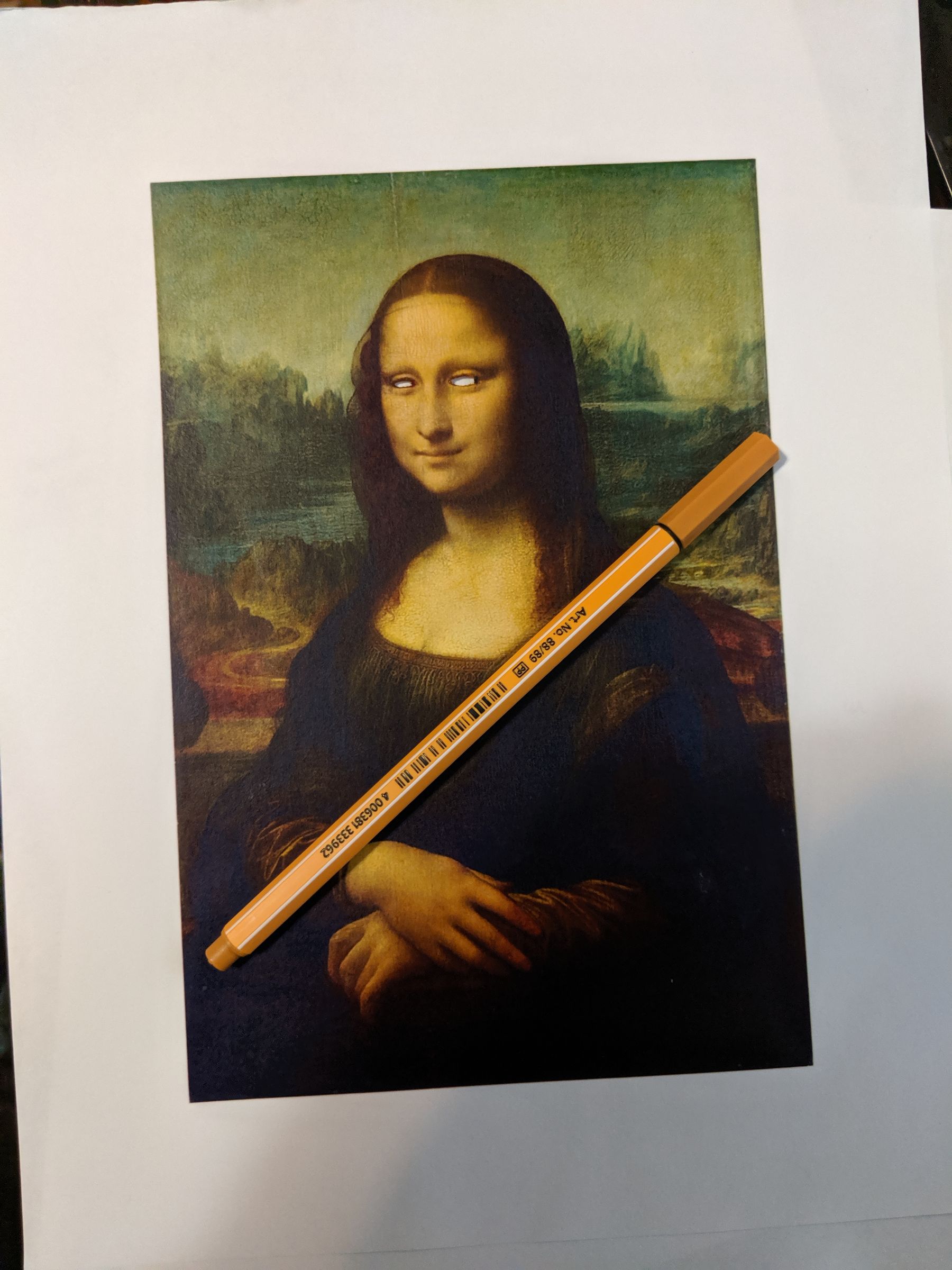 Spooky Mona Lisa Painting : 5 Steps (with Pictures) - Instructables