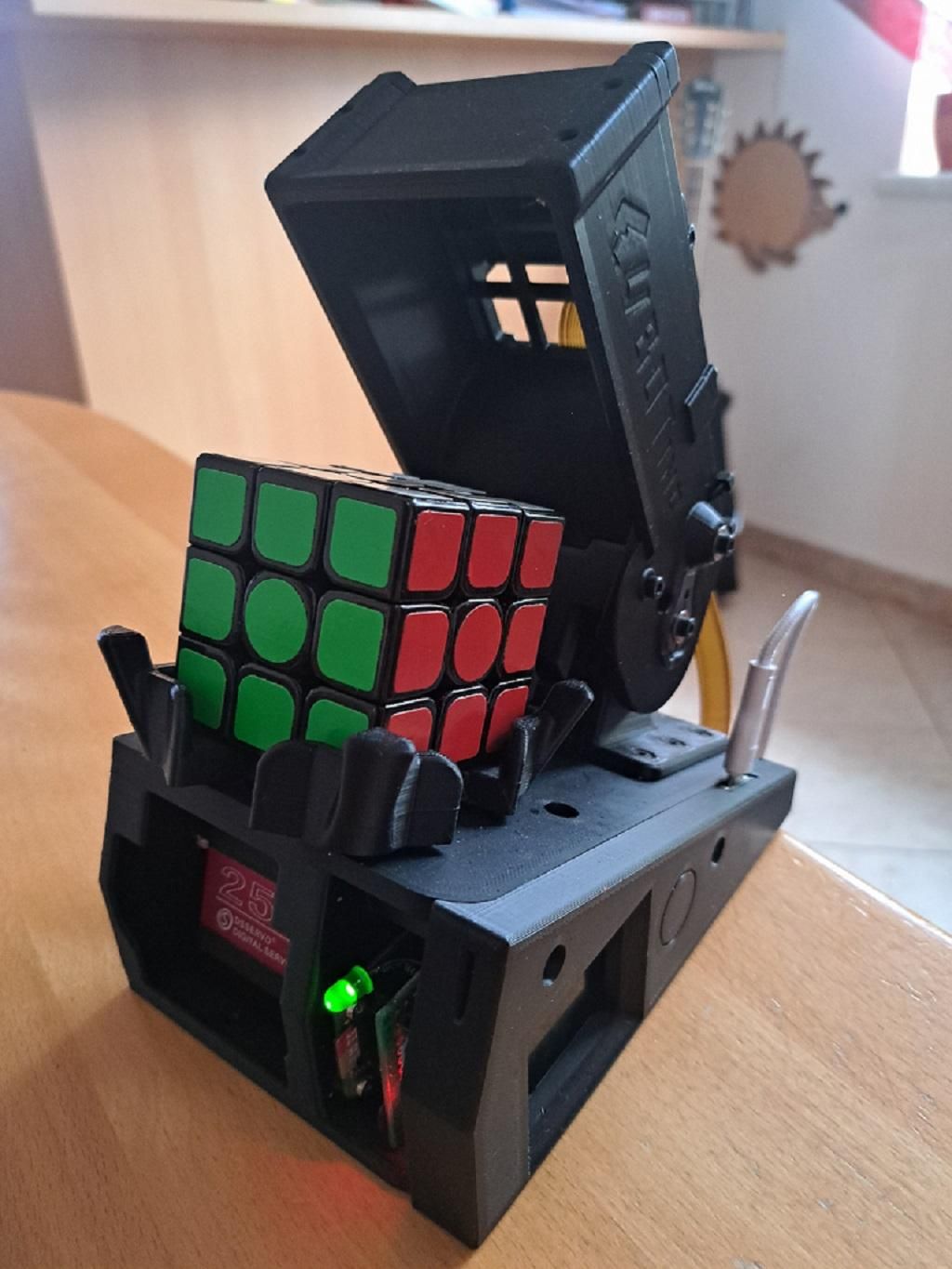 CUBOTino Autonomous: Small, 3D Printed, Rubik's Cube Robot (Raspberry Pi Zero 2, PiCamera) : 12 ...