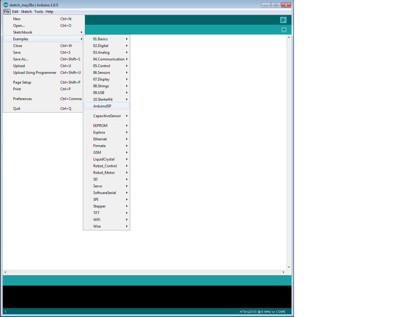 Arduino ATtiny2313 Programming Shield : 7 Steps (with Pictures ...