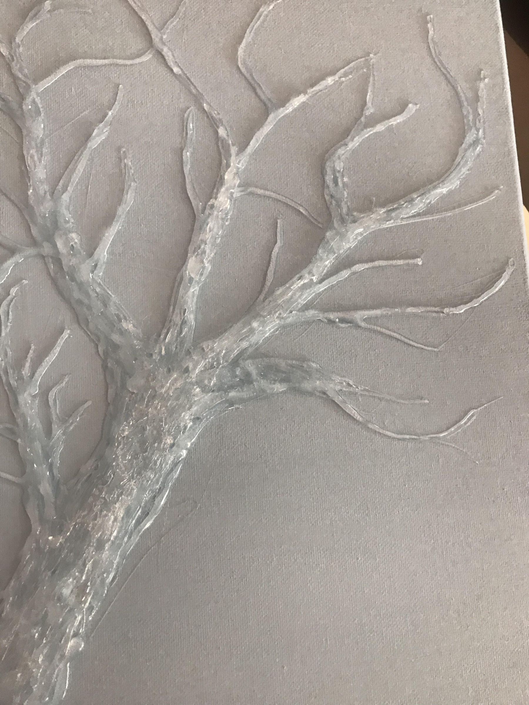 DIY Gift: Flowering Tree Art on a Canvas : 7 Steps (with Pictures ...