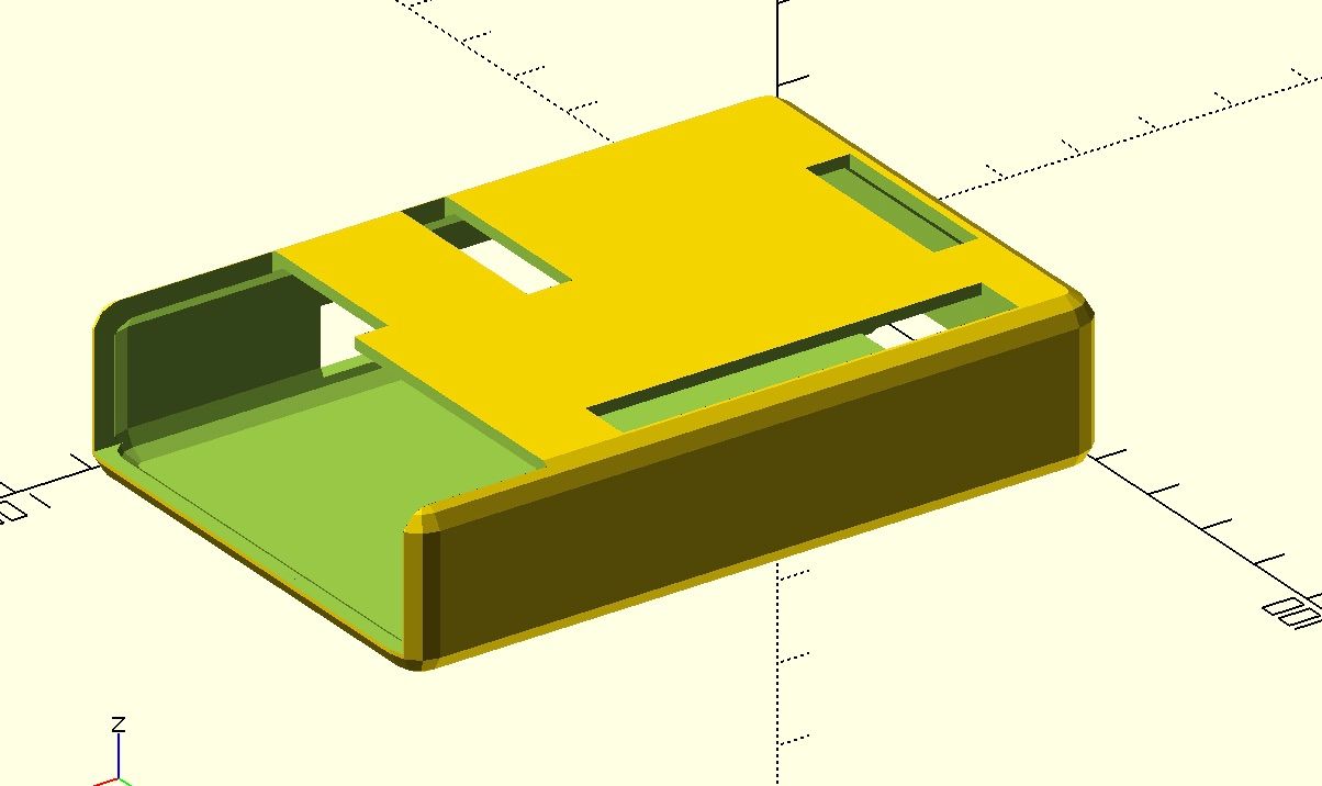3D Printed Raspberry Pi2 Case Designed in OpenScad : 6 Steps - Instructables