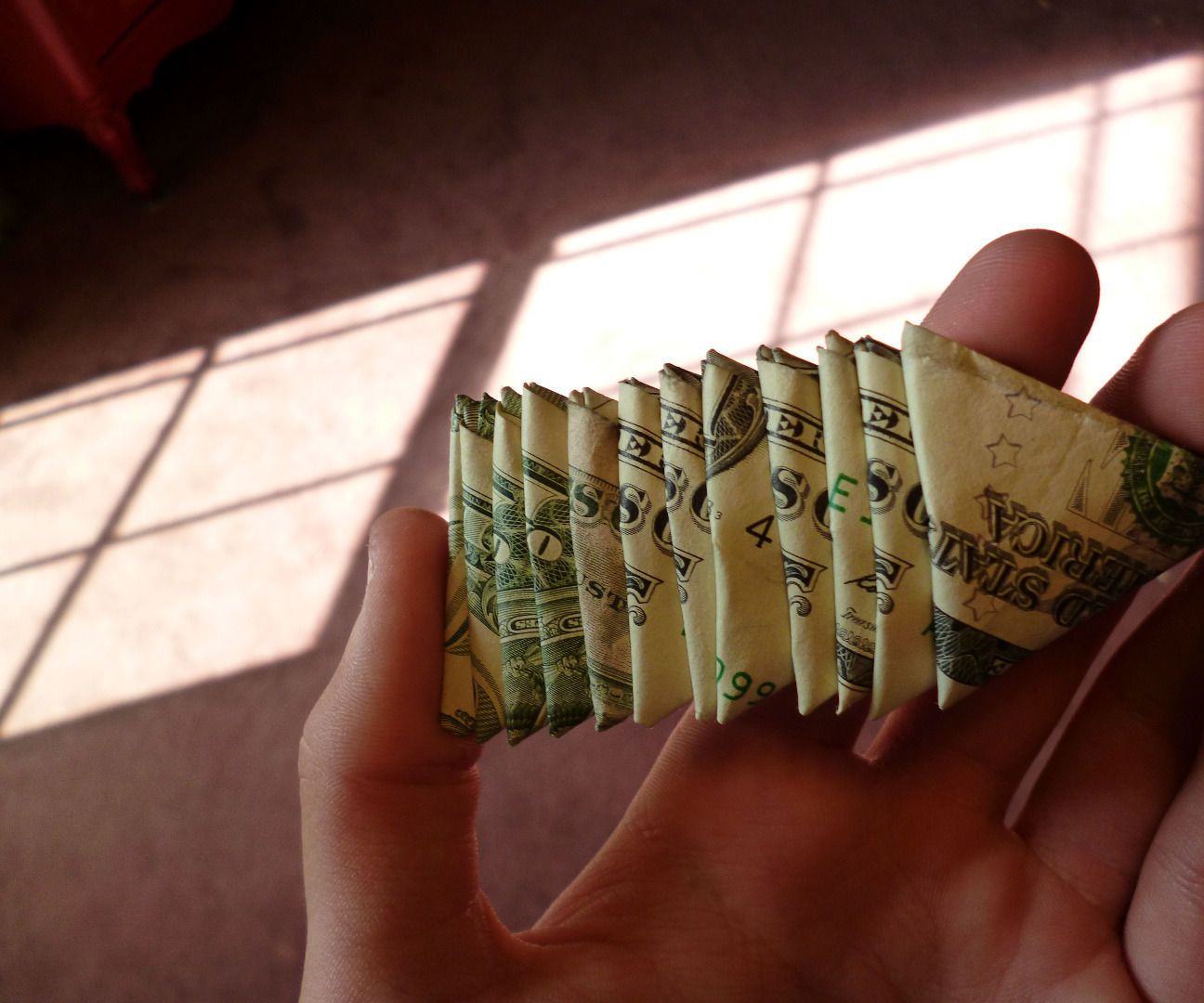 Dollar Bill Triangles - Instructables
