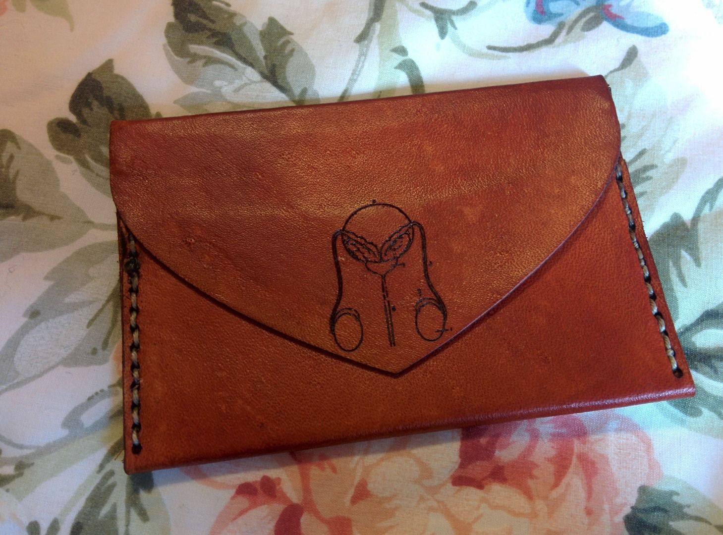 Leather Envelope-shaped Wallet : 4 Steps - Instructables