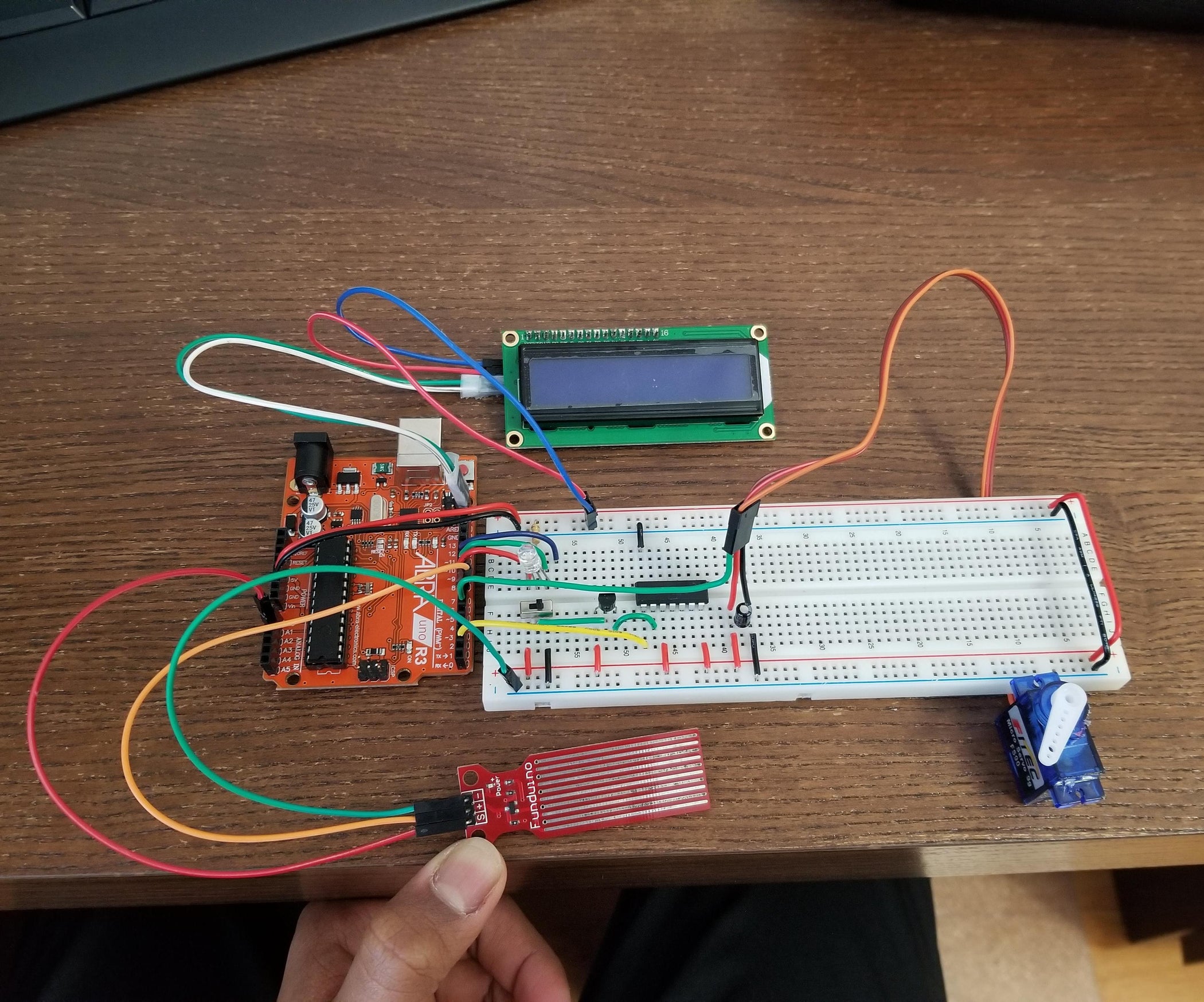 Mini Water Level Sensor & Controller With LCD Display : 9 Steps ...