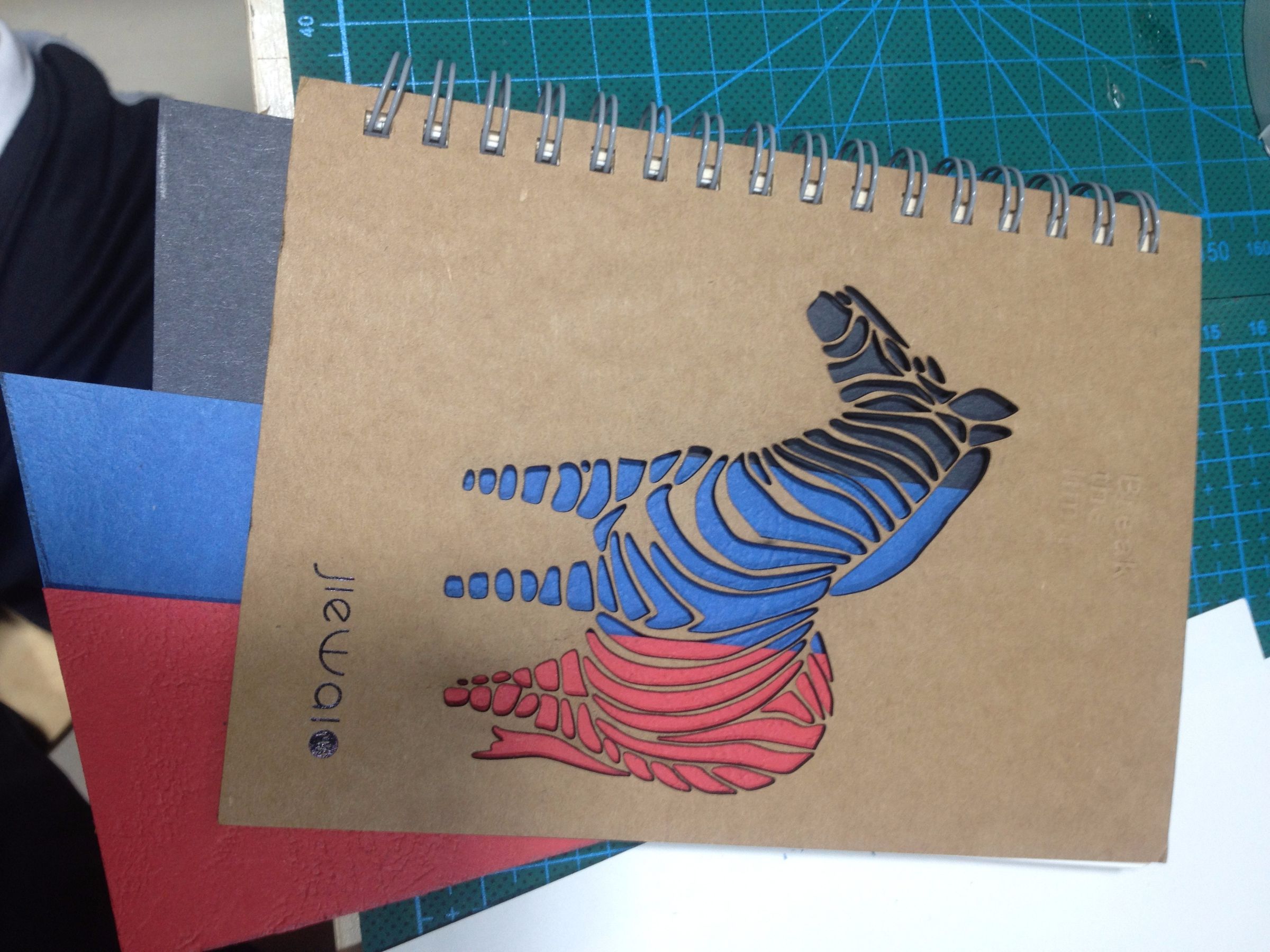 Laser Cut Notebook : 4 Steps (with Pictures) - Instructables