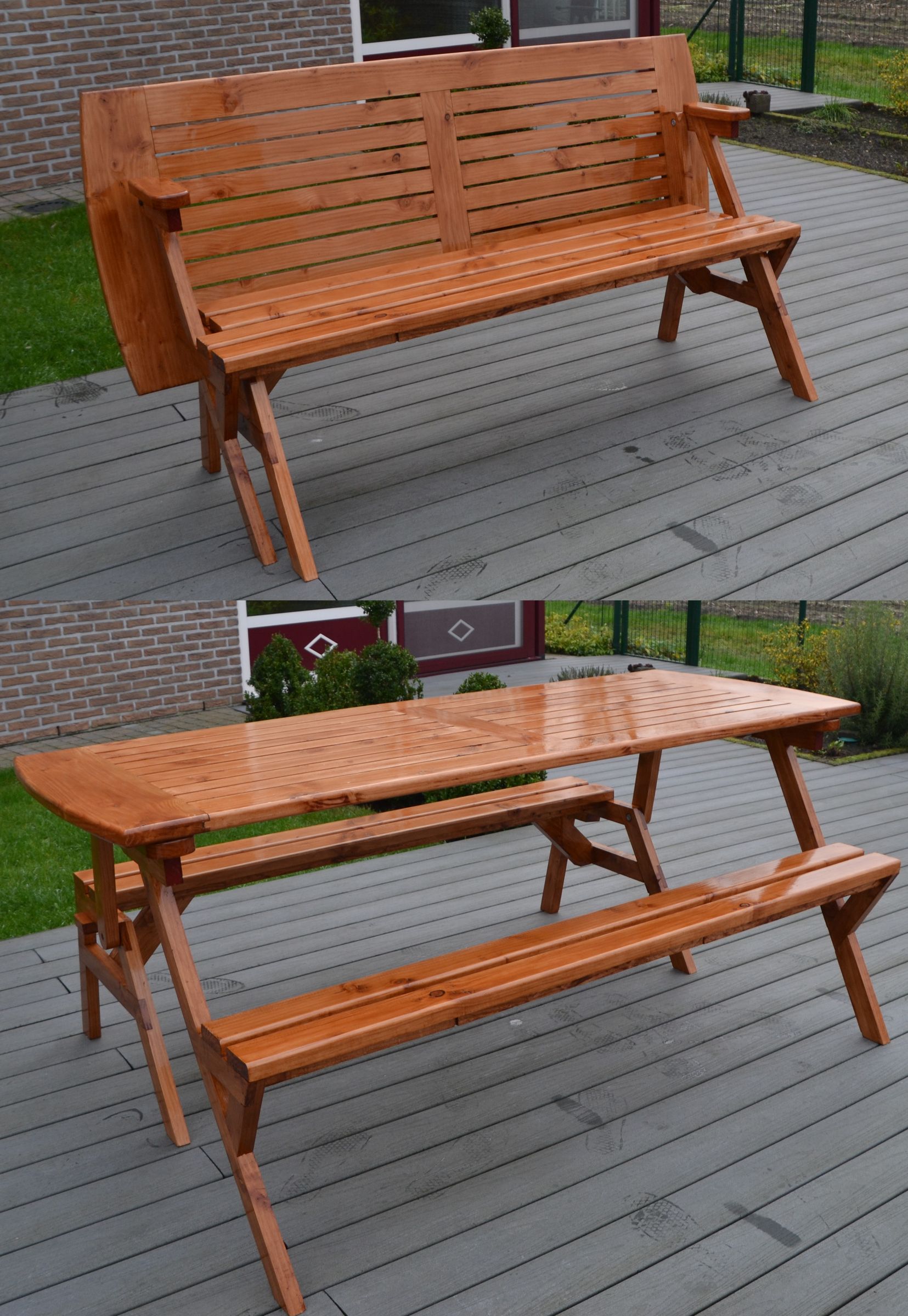 Convertible Bench/table : 5 Steps (with Pictures) - Instructables