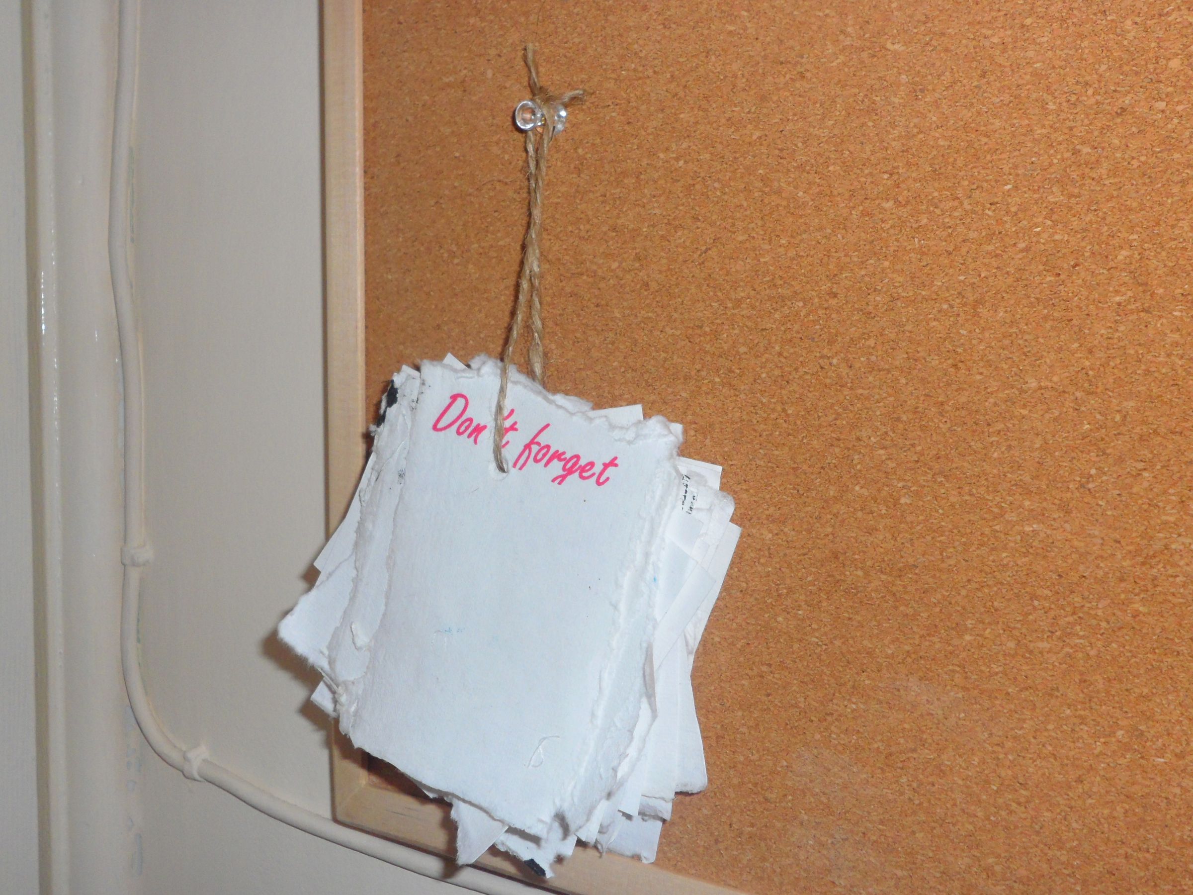 Hanging Memo-pad. Simple, Attractive and Useful. : 11 Steps (with ...