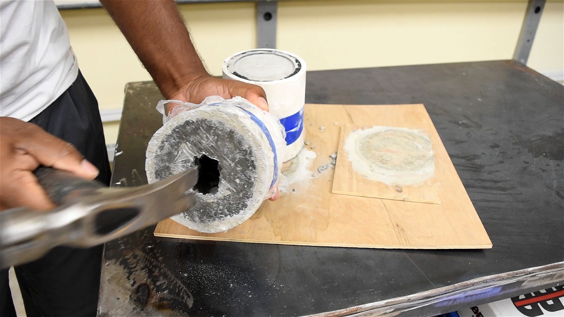 DIY Concrete Lamp - LED String Light : 9 Steps (with Pictures ...