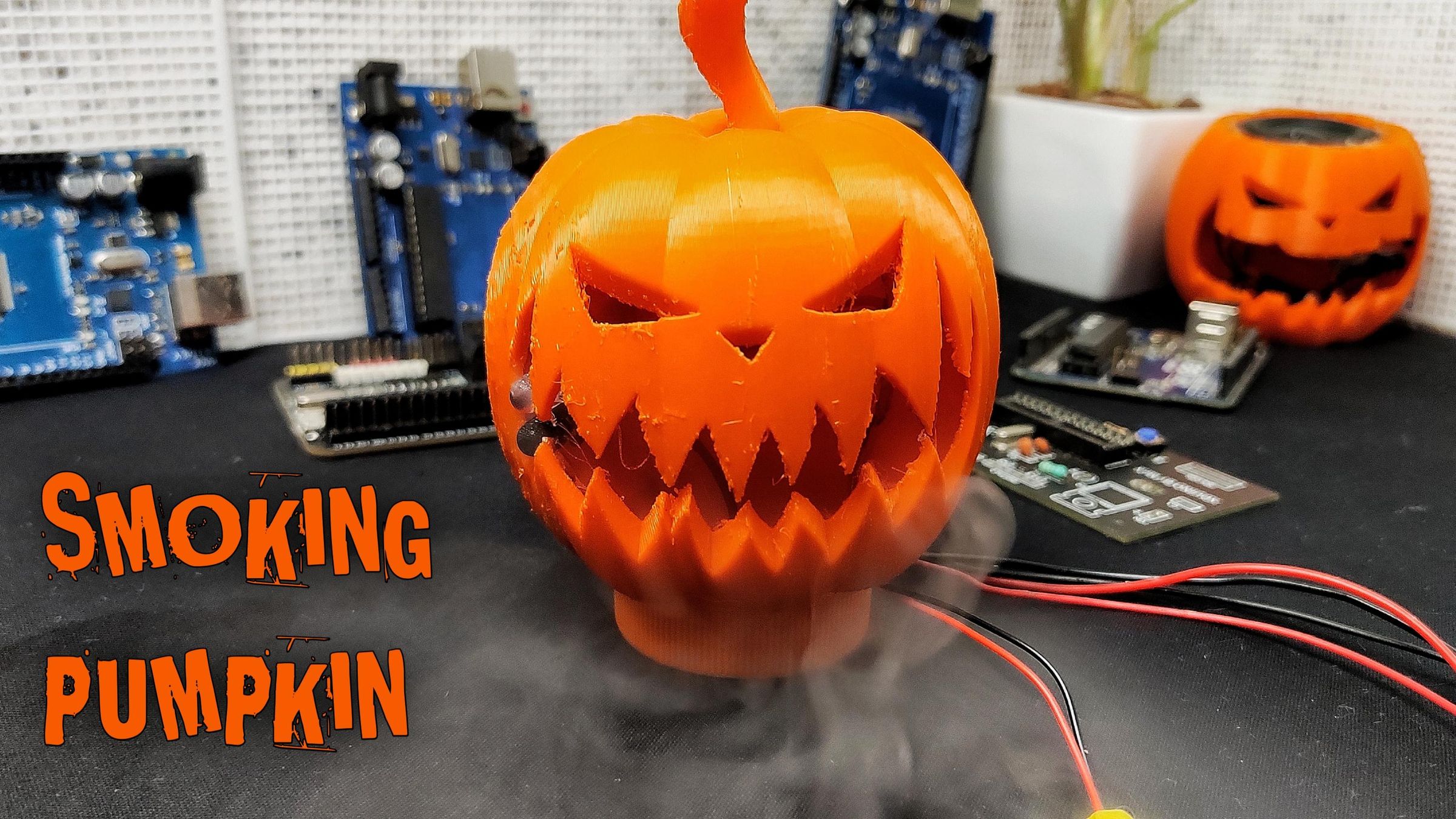 SMOKING HALLOWEEN PUMPKIN USING ARDUINO AND IC 555 : 8 Steps (with ...