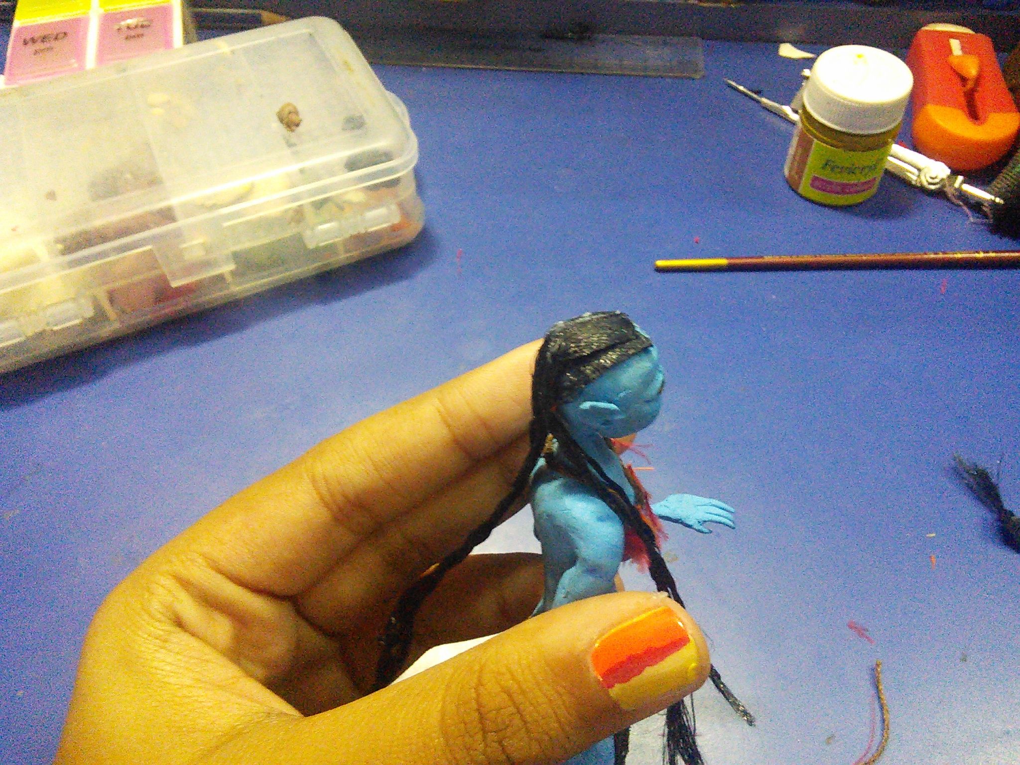Clay Avatar-inspired Neytiri Figurine (for Beginners)!! : 13 Steps ...