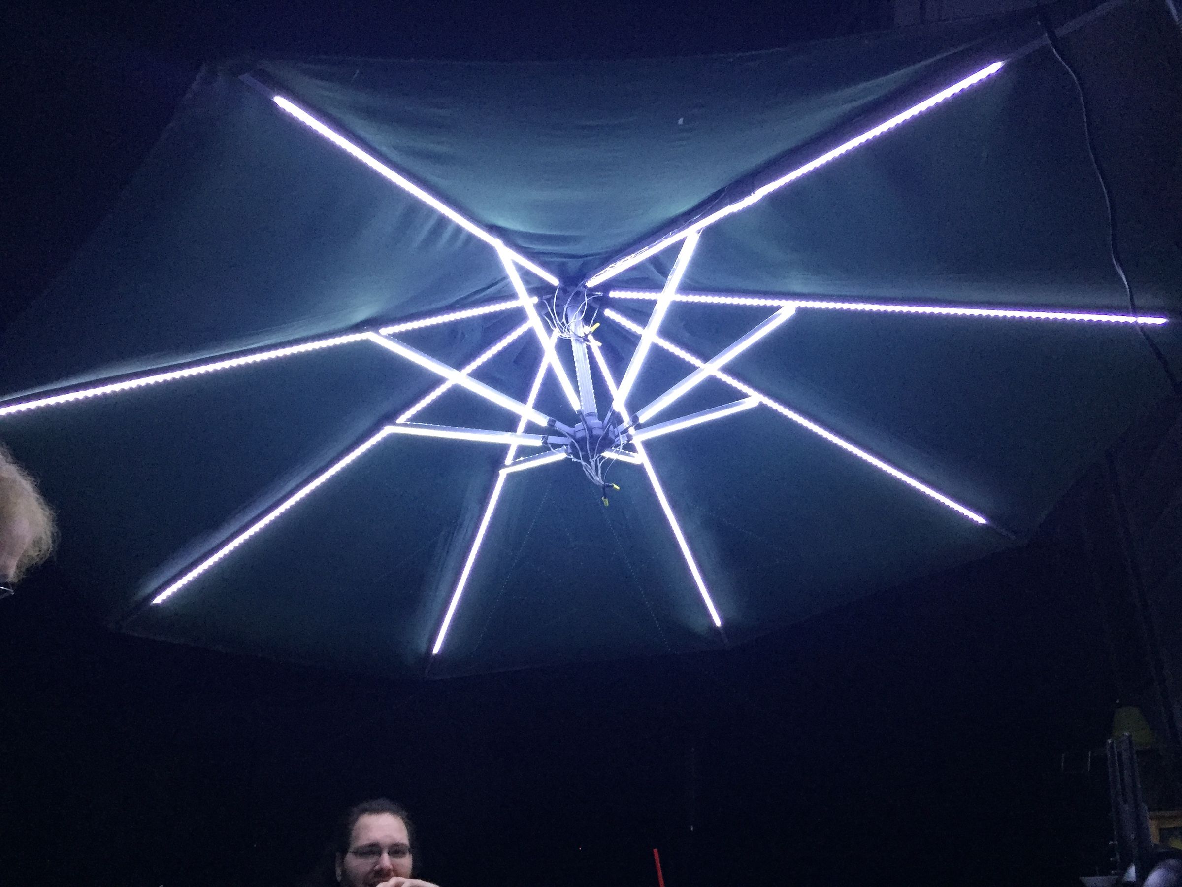 Ultimate LED Market Umbrella Light : 4 Steps (with Pictures ...