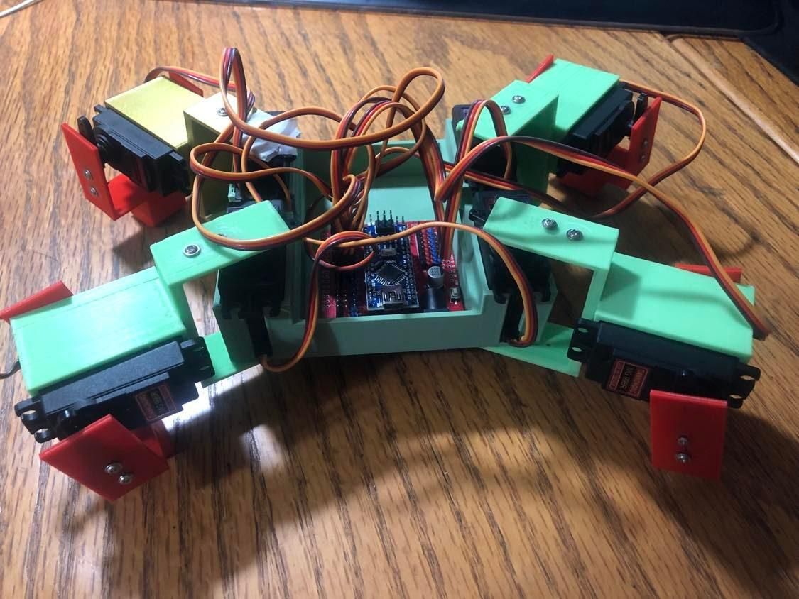 Arduino Nano Quadruped Robot : 7 Steps (with Pictures) - Instructables
