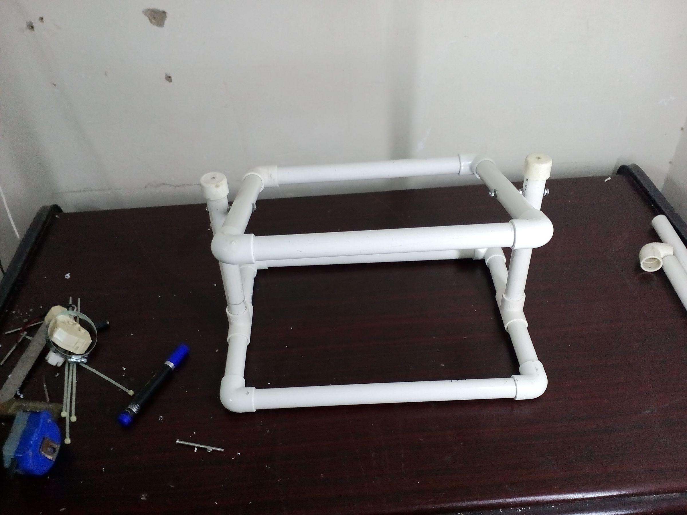 How to Make Automatic Rotating Egg Tray From PVC : 7 Steps (with ...