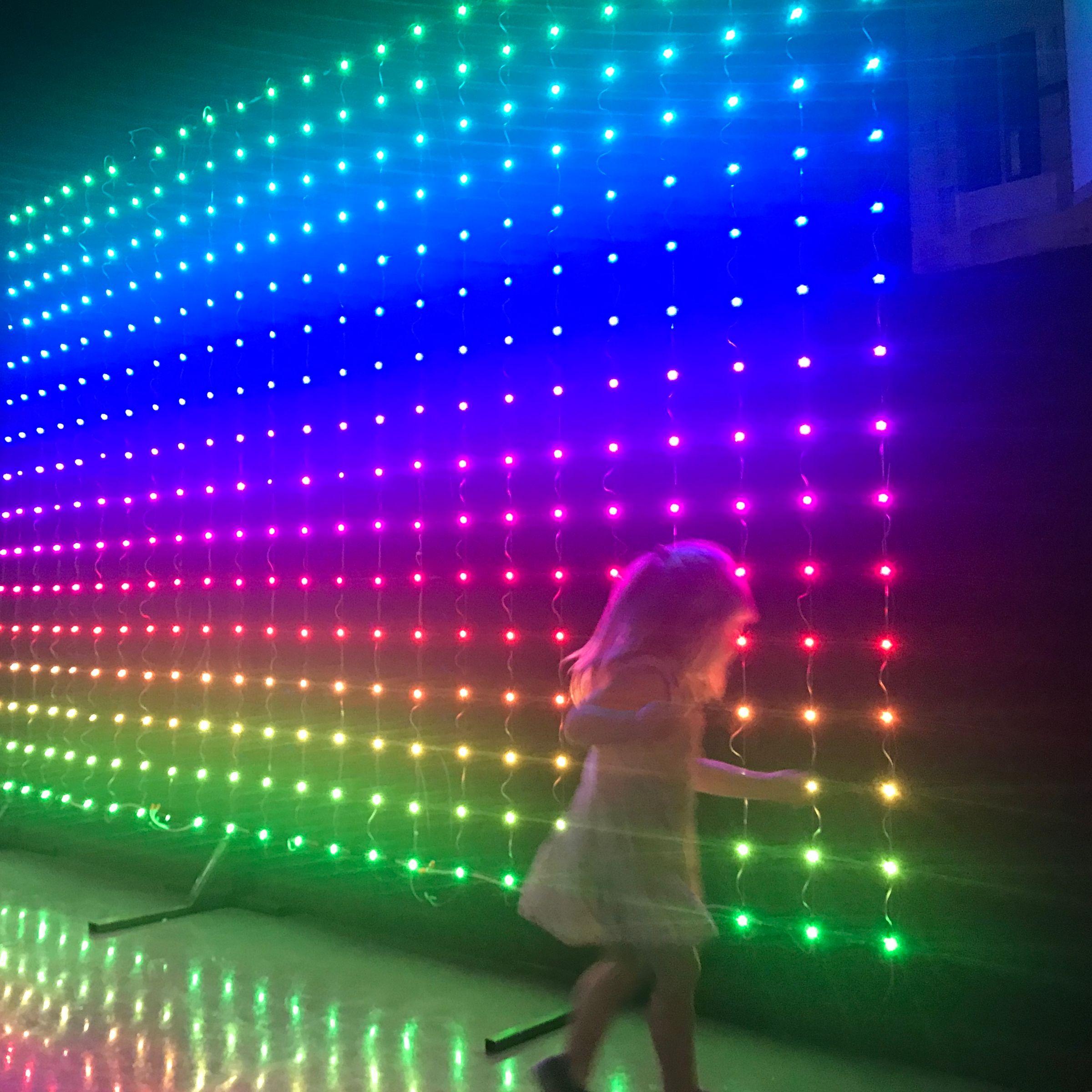 Huge Flexible Transparent LED Matrix Under $150. Easy to Make. : 8 ...