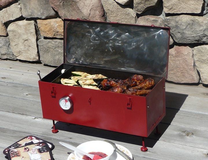 DIY- Portable Toolbox Grill- Improved! : 12 Steps (with Pictures ...