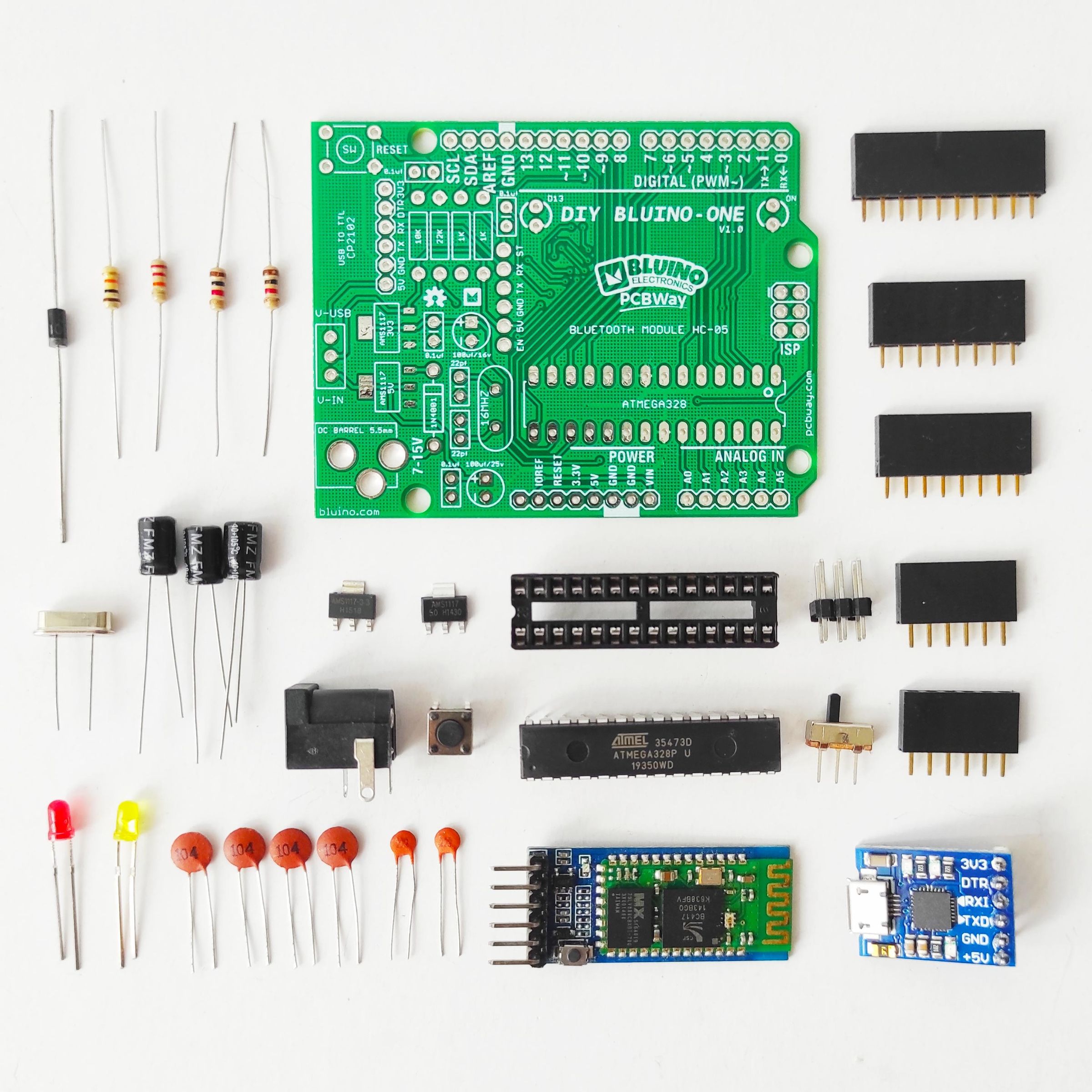 DIY Arduino UNO Bluetooth | How to Make Arduino Uno Can Be Upload Code ...