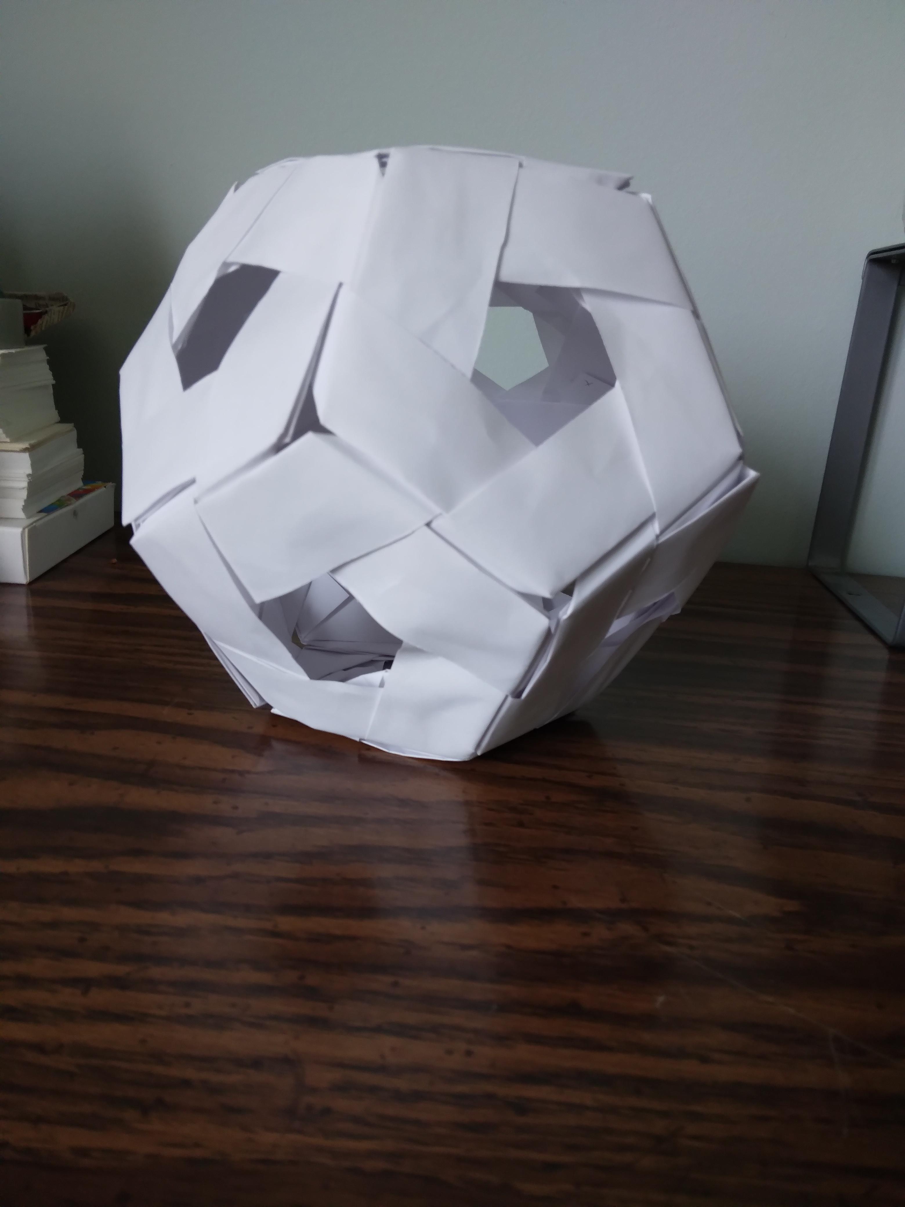 Origami 12 Sided Dice/Dodecahedron : 15 Steps (with Pictures ...