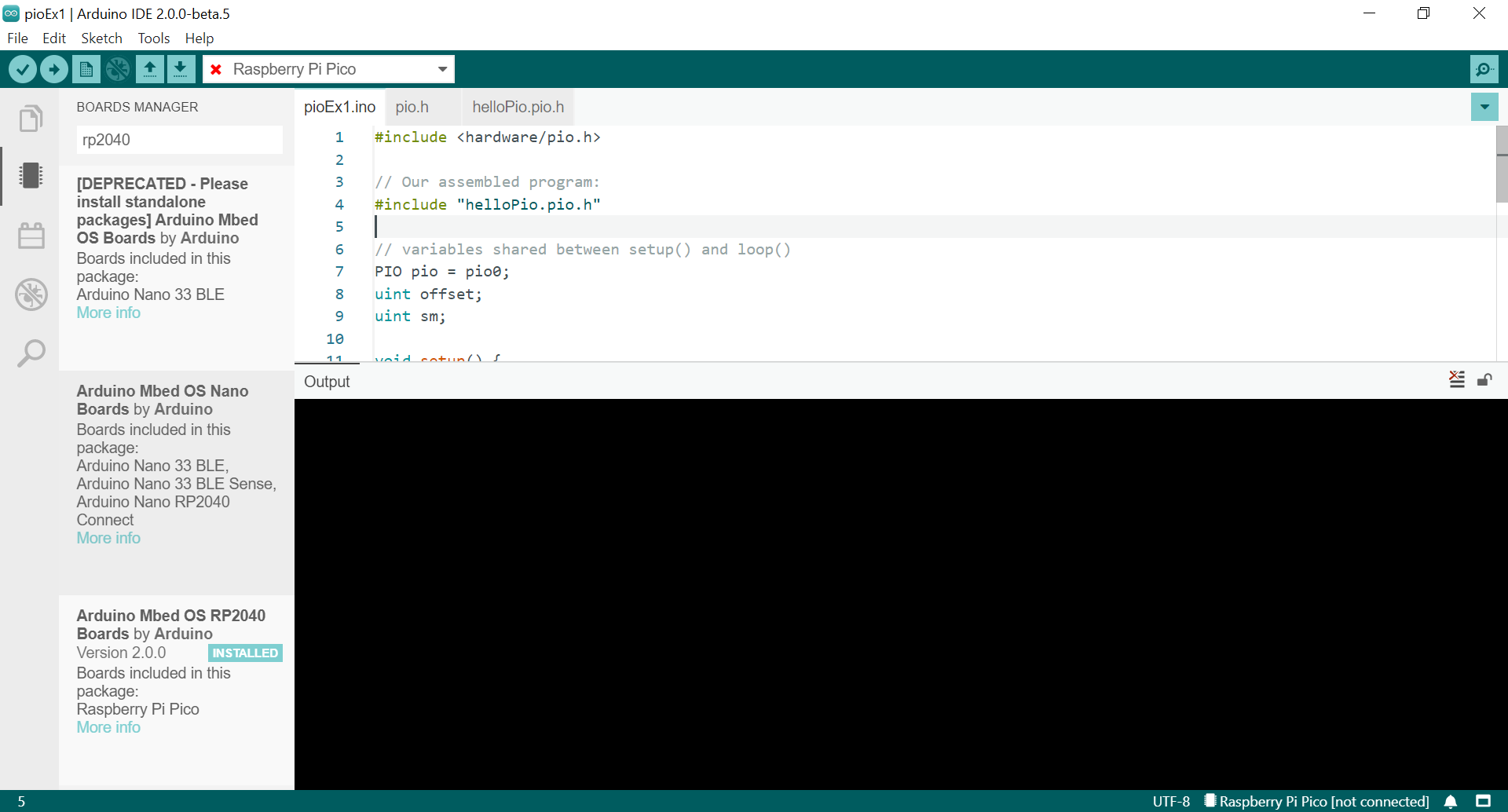 Using RP2040 PIO in Arduino IDE on Windows : 6 Steps (with Pictures ...