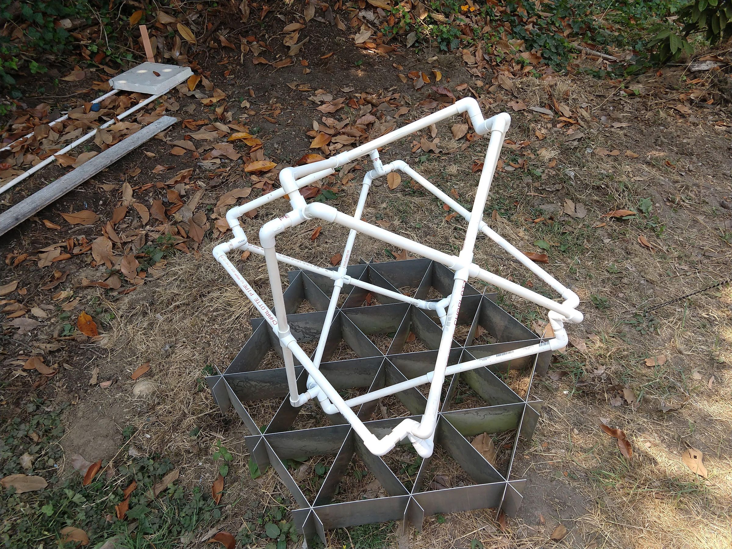 PVC Pipe Star Tetrahedron : 3 Steps - Instructables