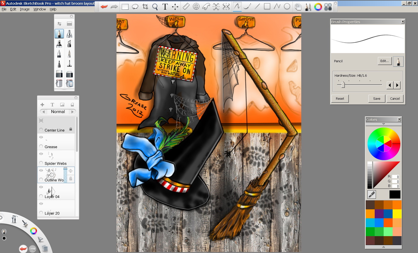 3D Drawings in Autodesk Sketchbook Pro 6 : 9 Steps (with Pictures ...
