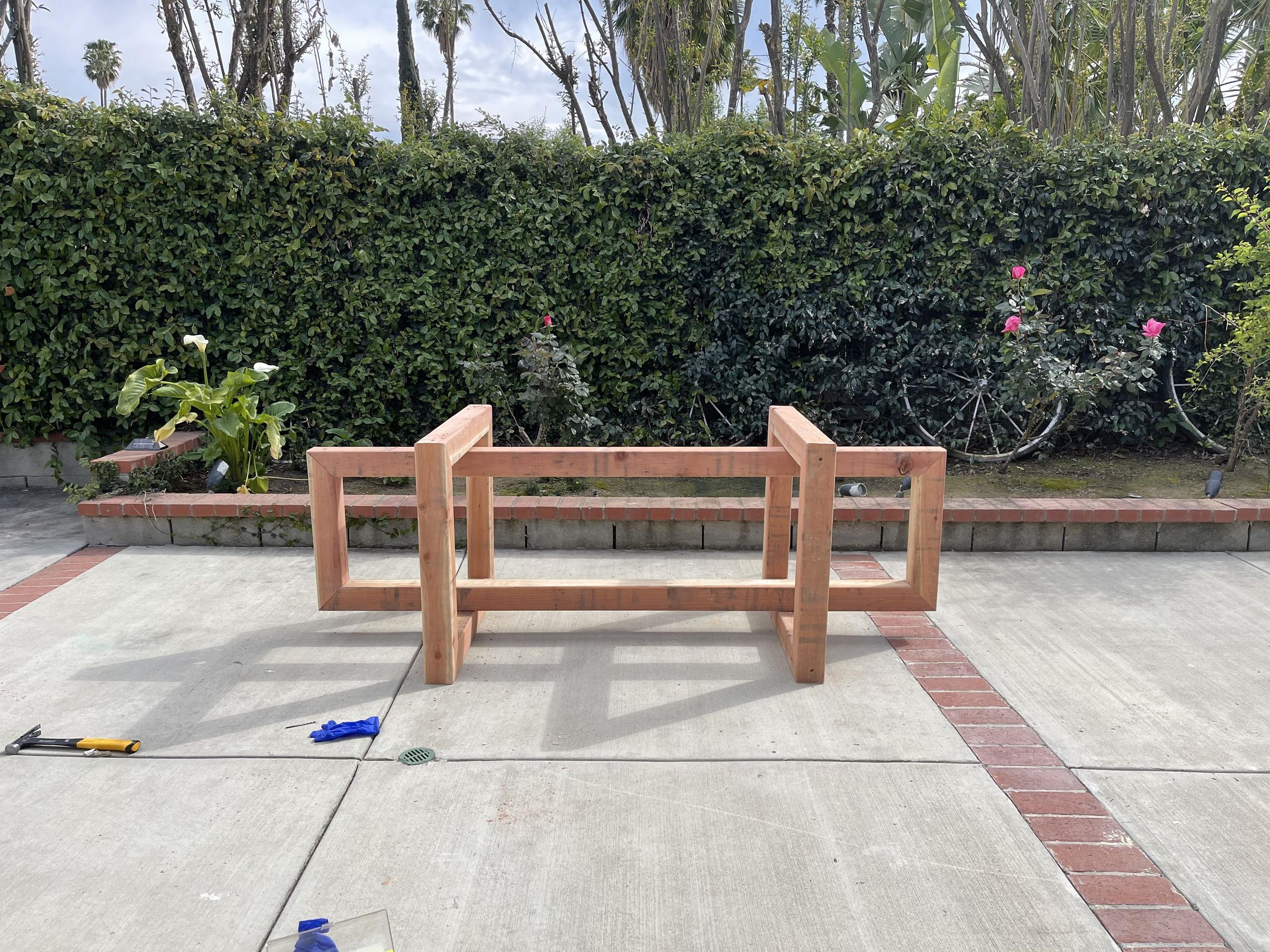 Geometric Dining Table Build “Concrete” : 8 Steps (with Pictures ...