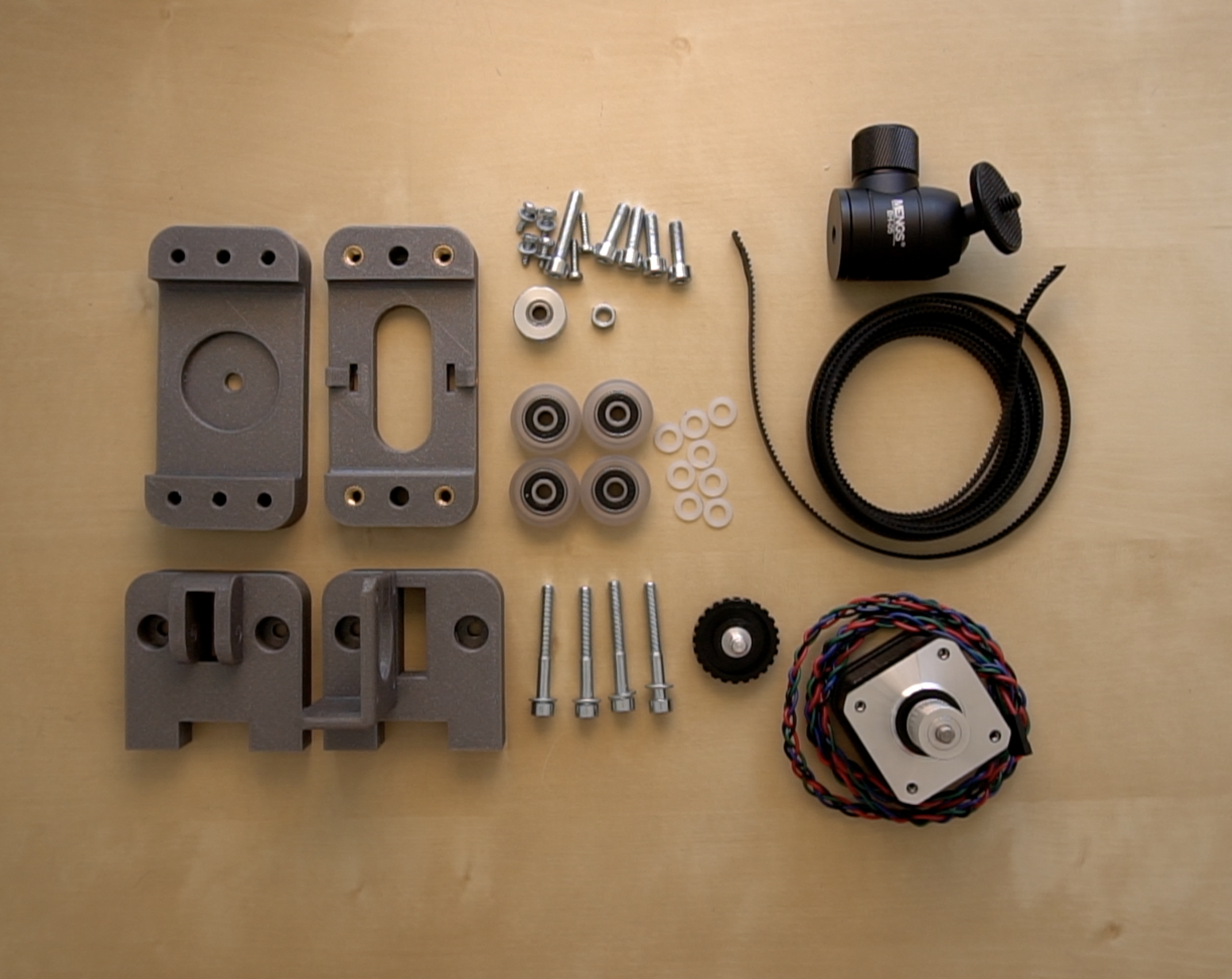 DIY Motorized Camera Slider From Four 3D Printed Parts : 5 Steps (with ...