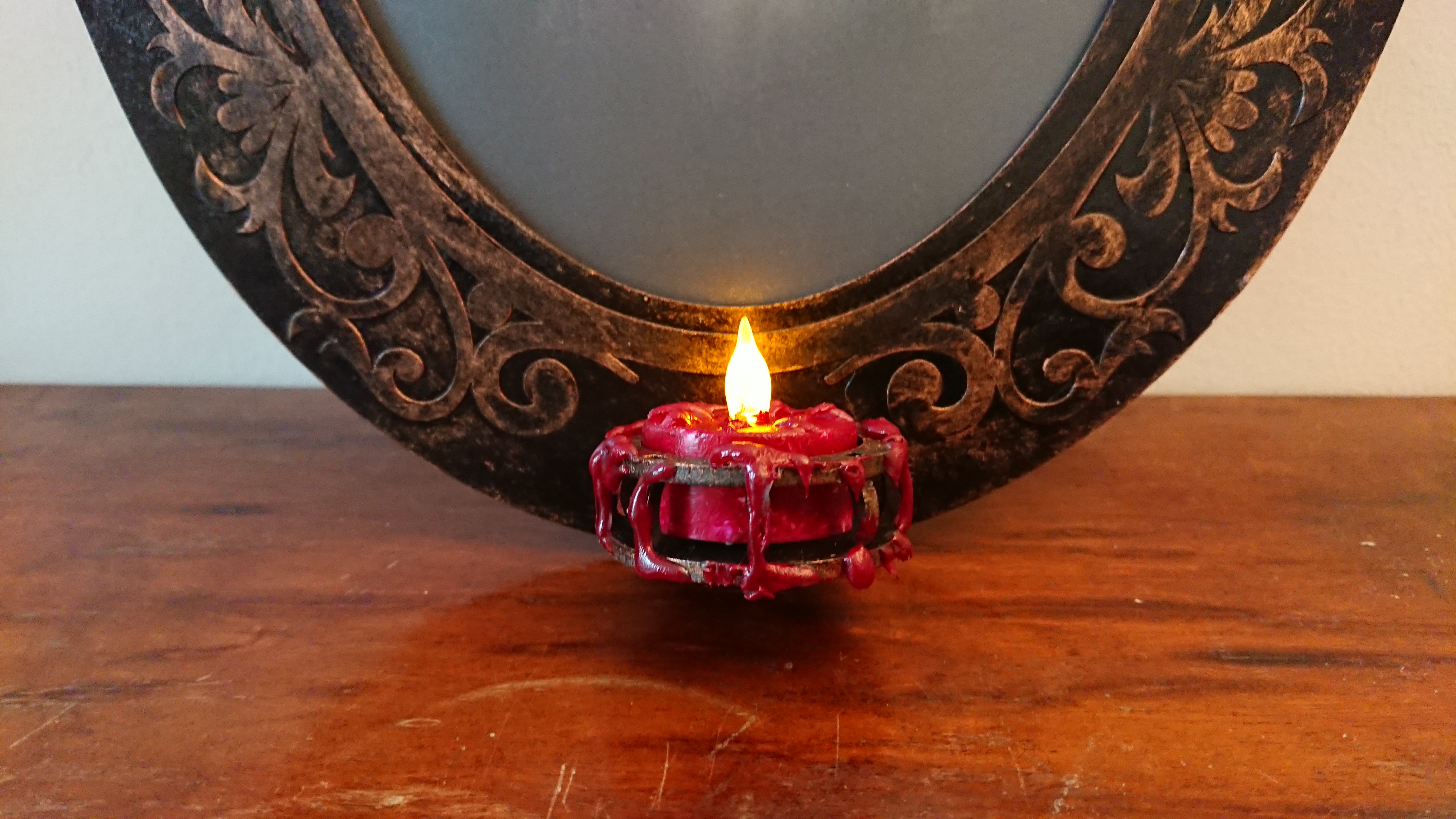 Spooky Candle Picture Frame : 8 Steps (with Pictures) - Instructables