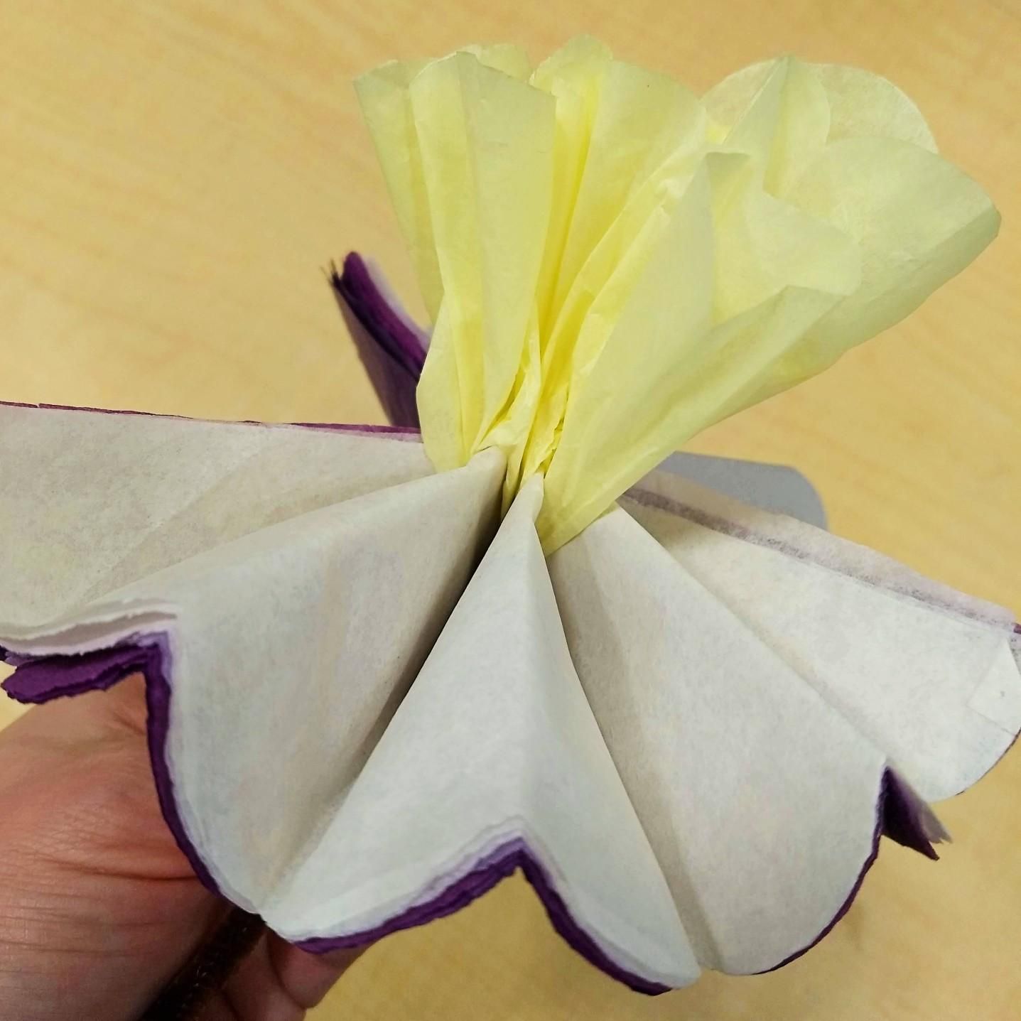 Tissue Paper Fantasy Flowers : 4 Steps (with Pictures) - Instructables