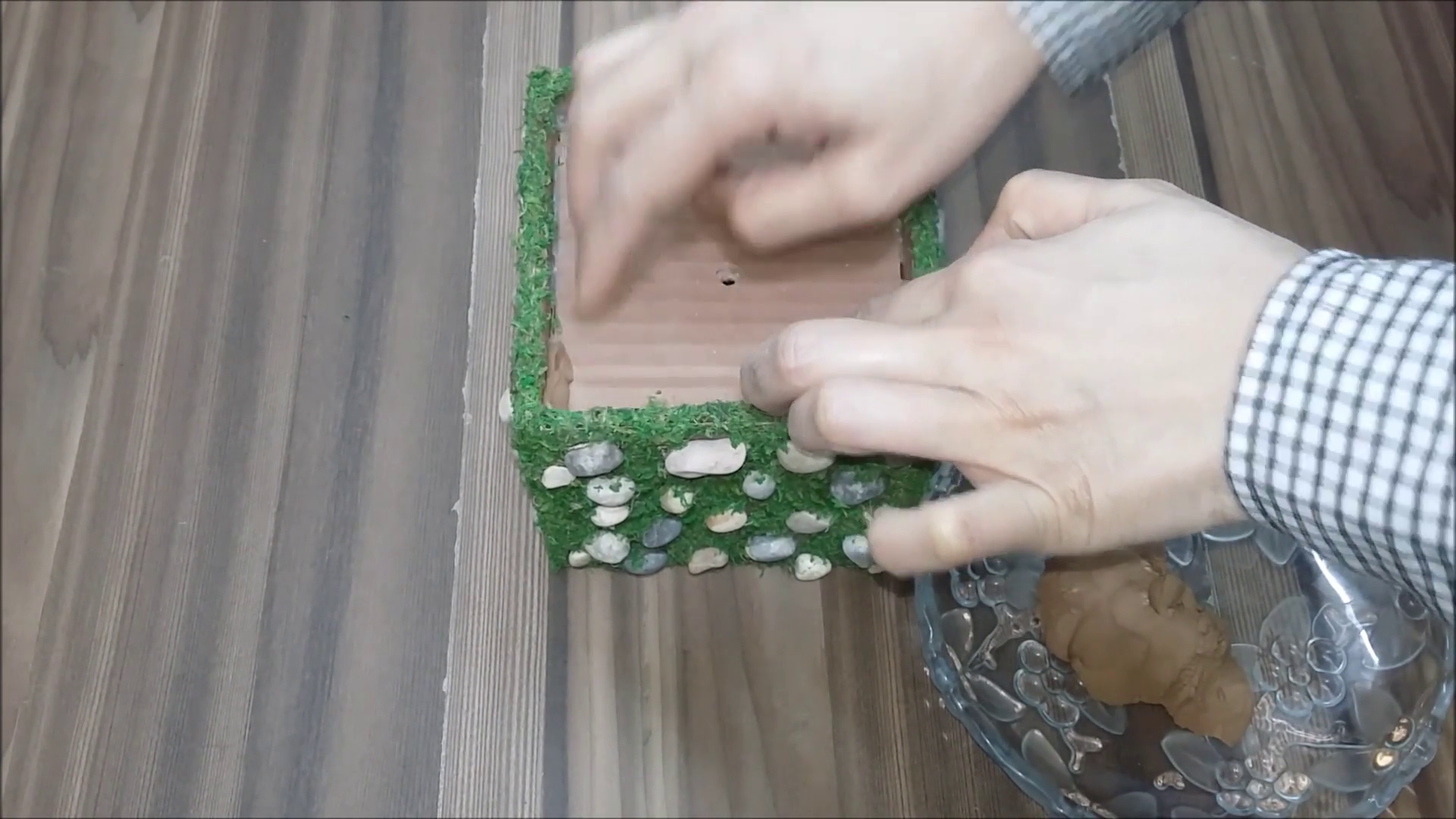 How to Make Flower Pot From Cardboard|Pebbles Cardboard Flower Pot|Easy ...