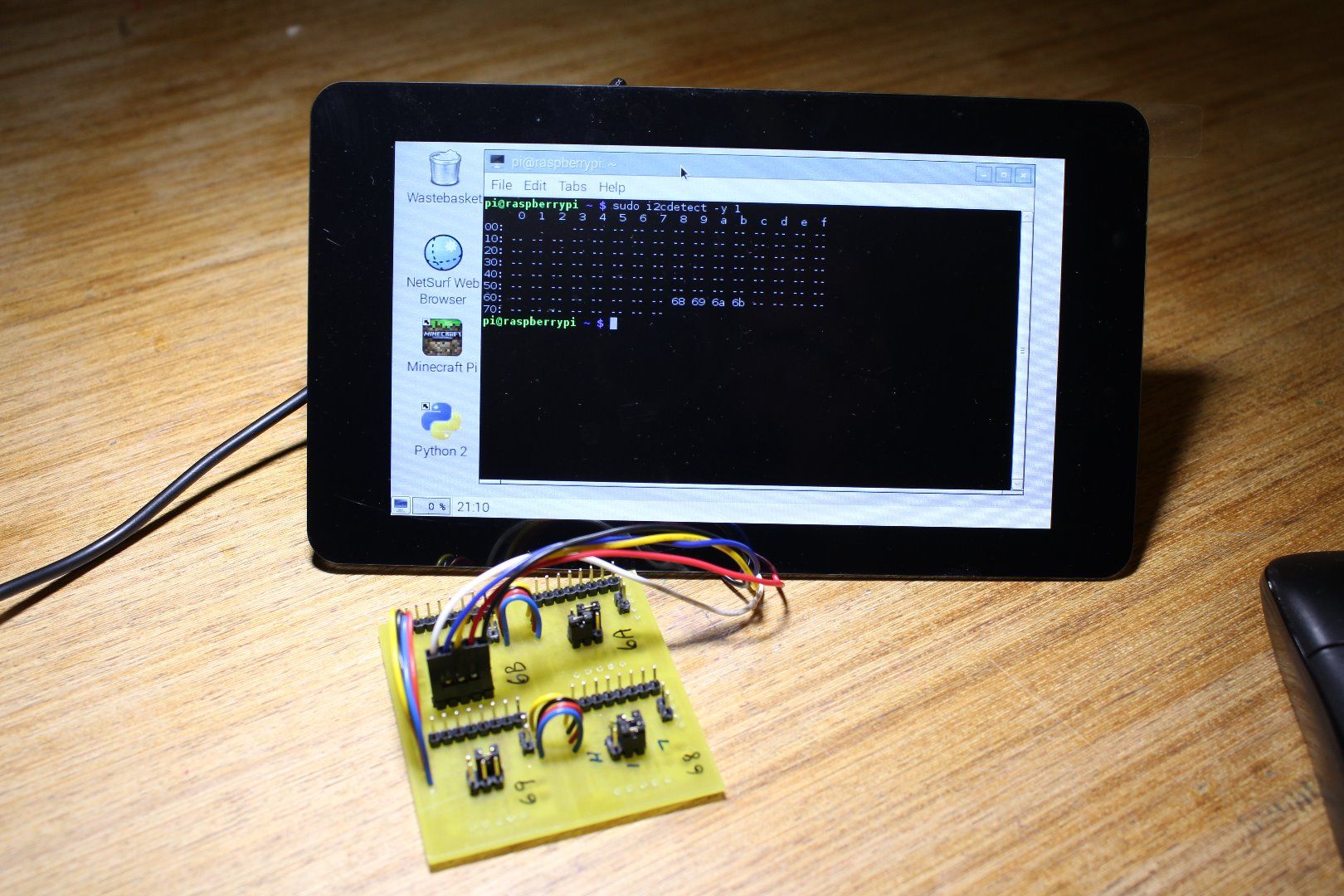 Raspberry Pi Analogue to Digital A/D Conversion Board and GUI Voltage ...