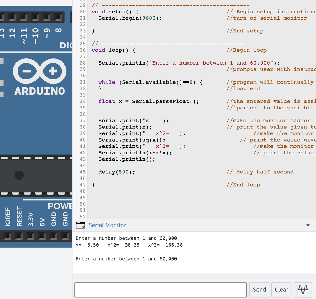 Math Calculations To Learn Arduino Programming Basics In Tinkercad 7
