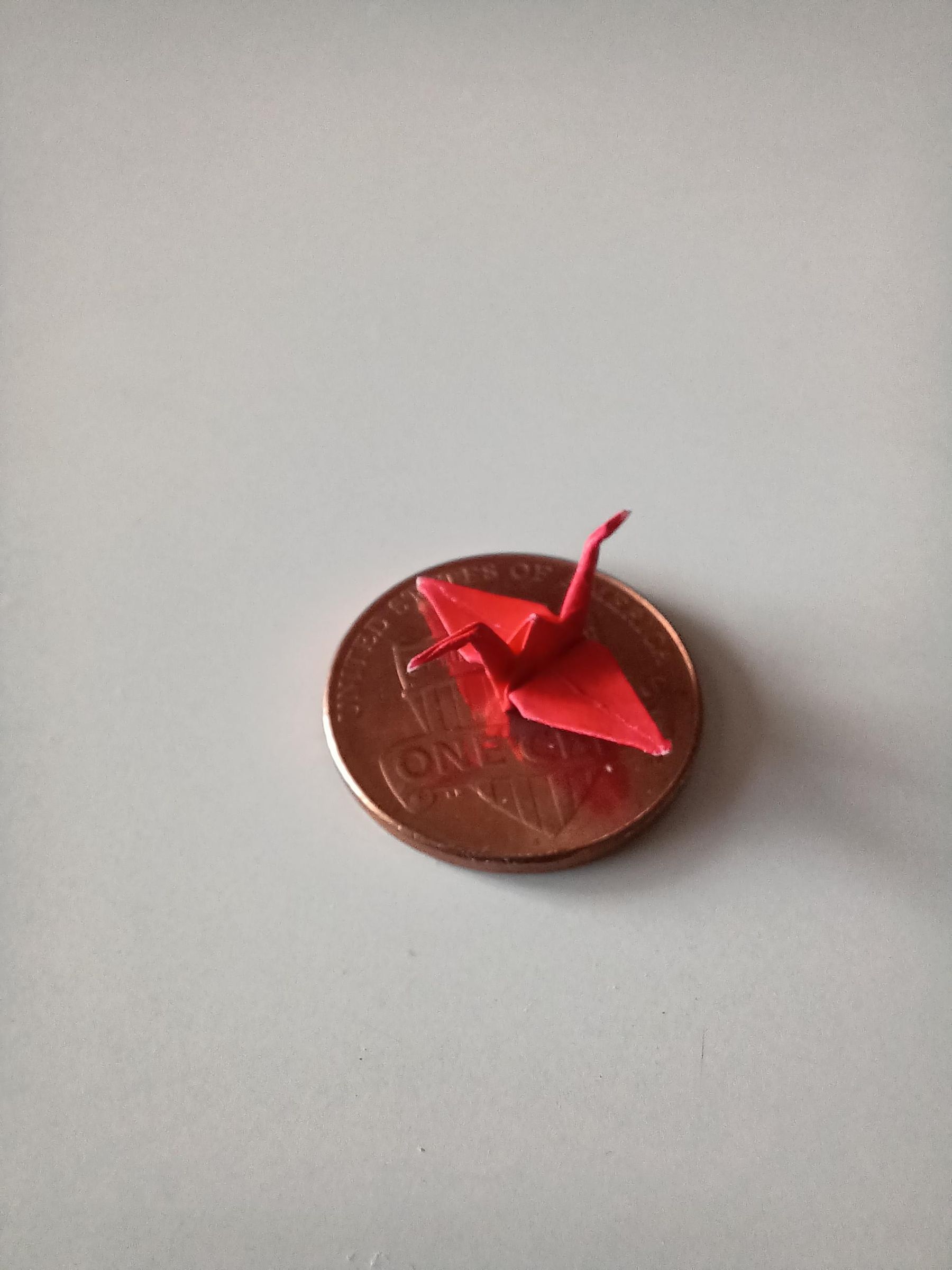 Tiny Orizuru (folded Crane) : 3 Steps (with Pictures) - Instructables