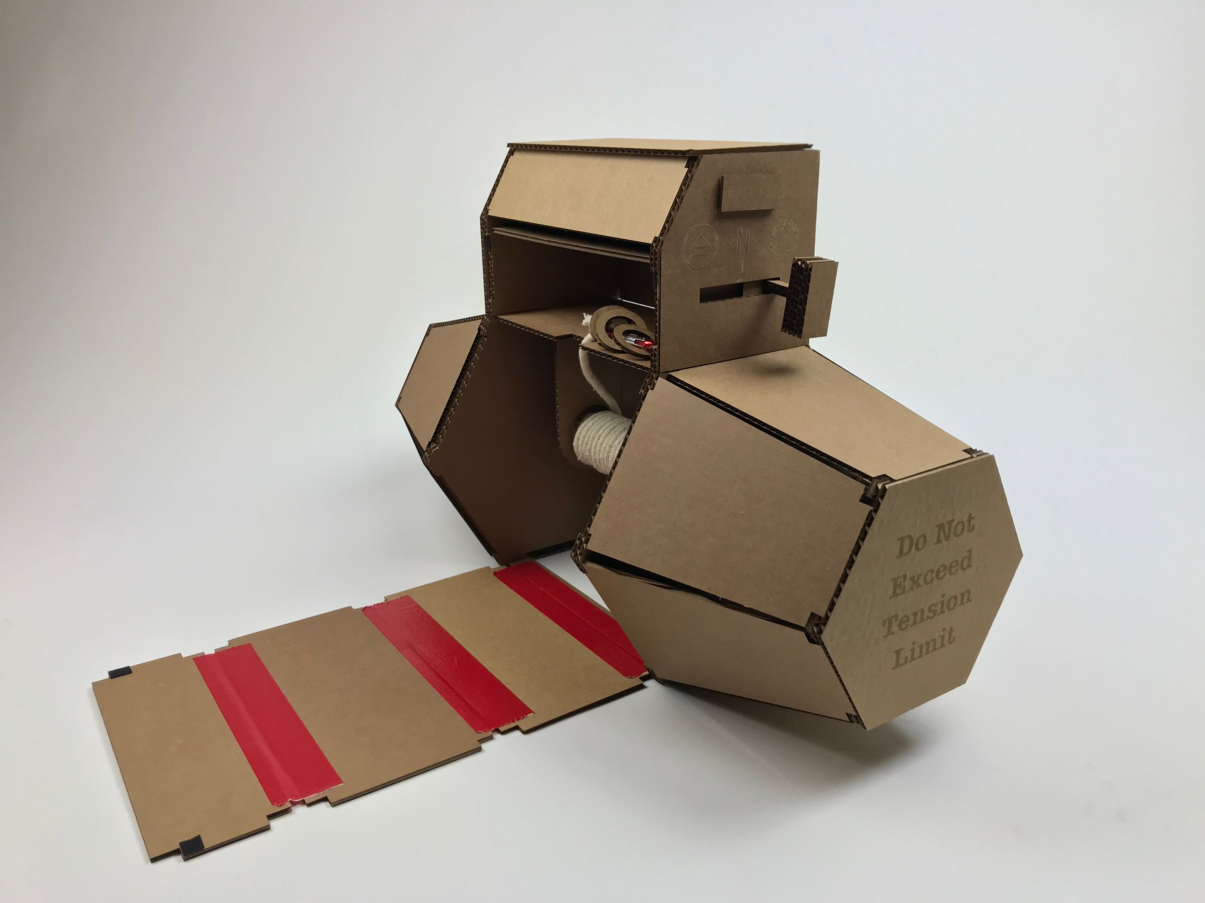 Winch Cardboard Prototype : 9 Steps - Instructables